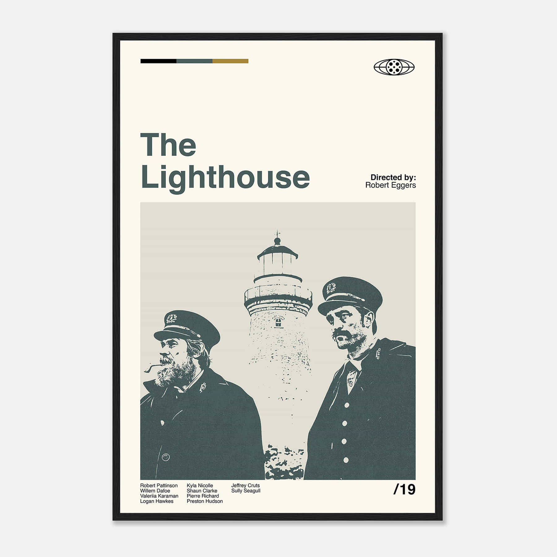 The Lighthouse Movie Poster, The Lighthouse Print, Minimalist Poster ...