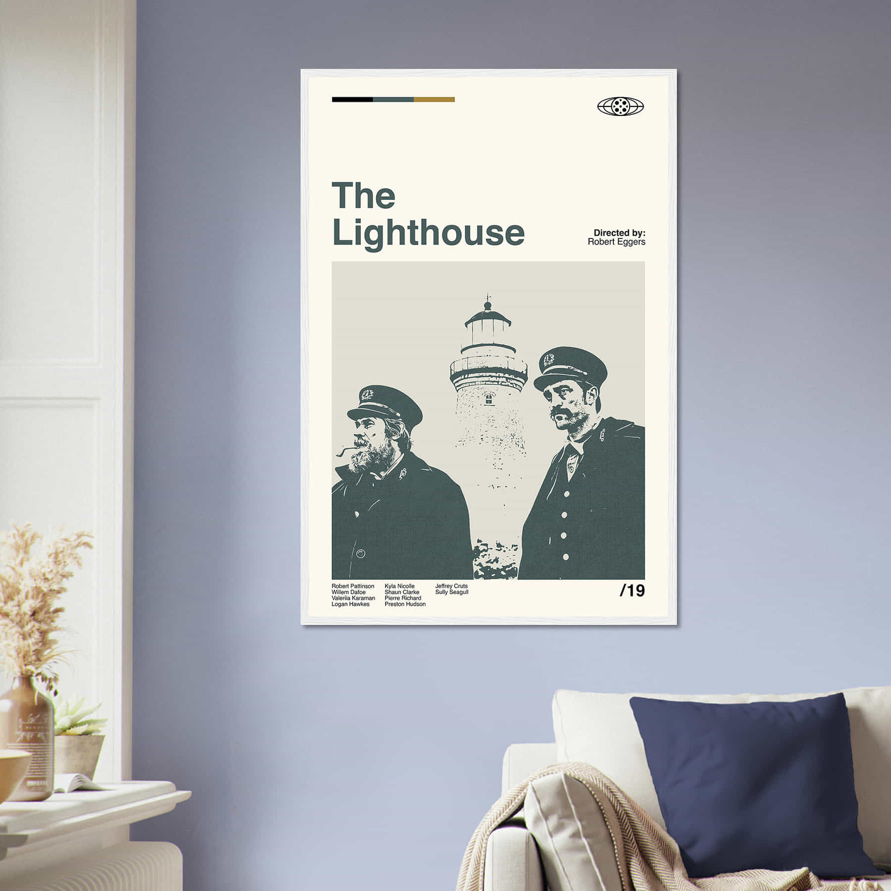 The Lighthouse Movie Poster, The Lighthouse Print, Minimalist Poster ...