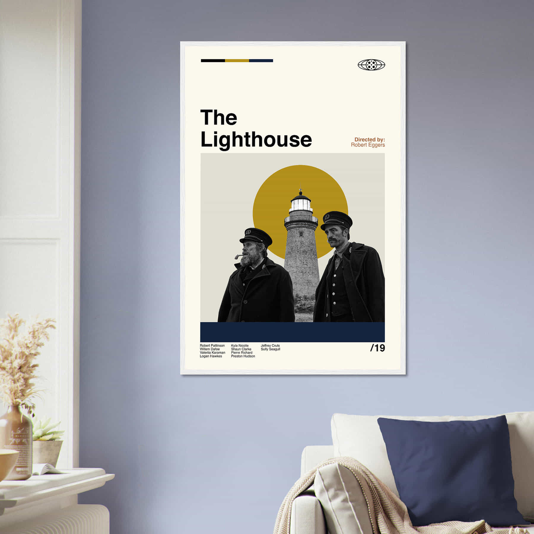 The Lighthouse Poster, Robert Eggers, Vintage Modern - Citiesbox