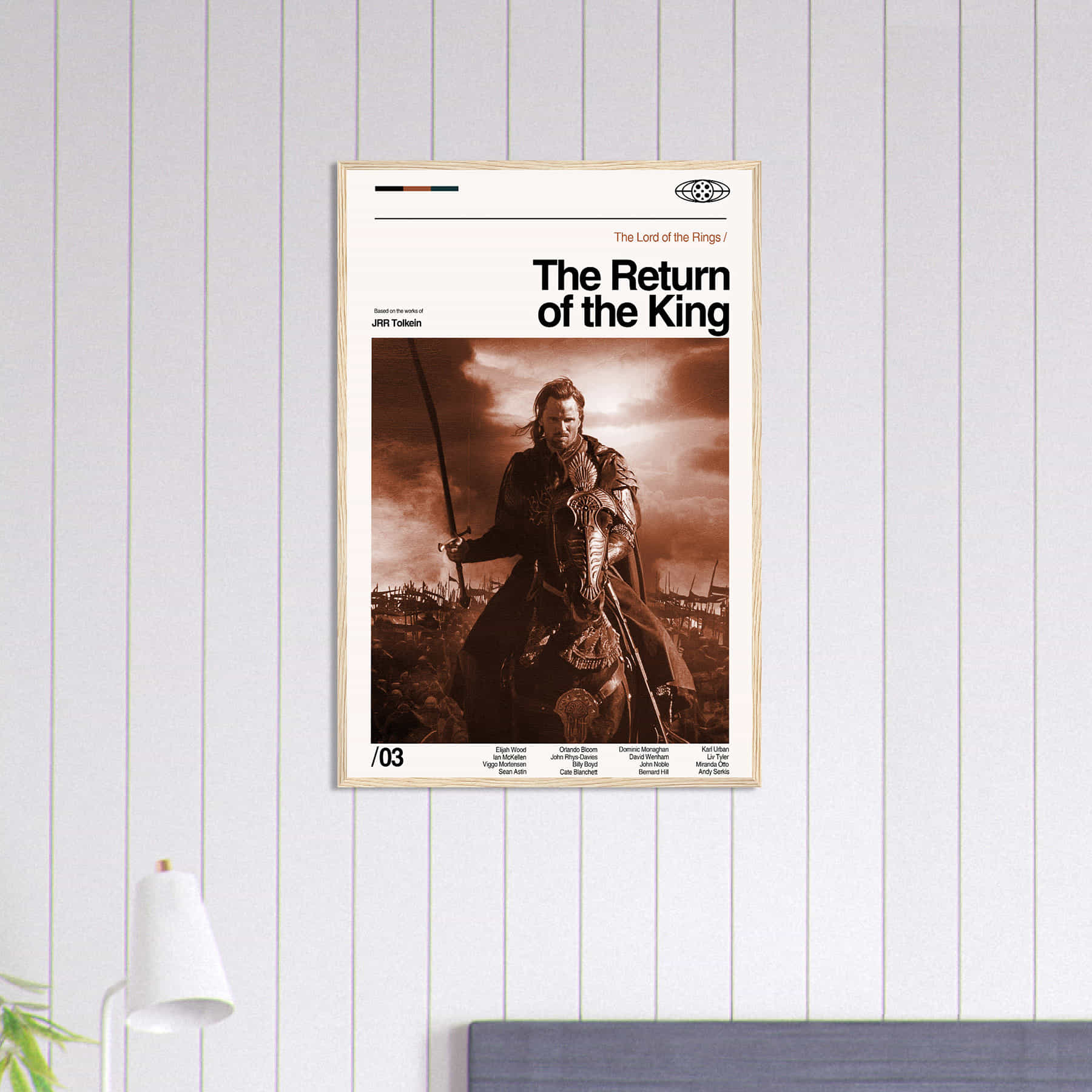The Lord of the Rings The Return of the King Movie Poster, Vintage ...