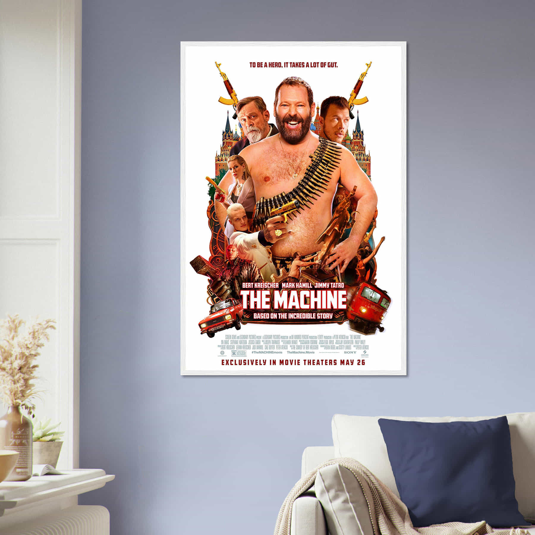 The Machine Movie Poster, The Machine Classic Movie Poster, - Citiesbox