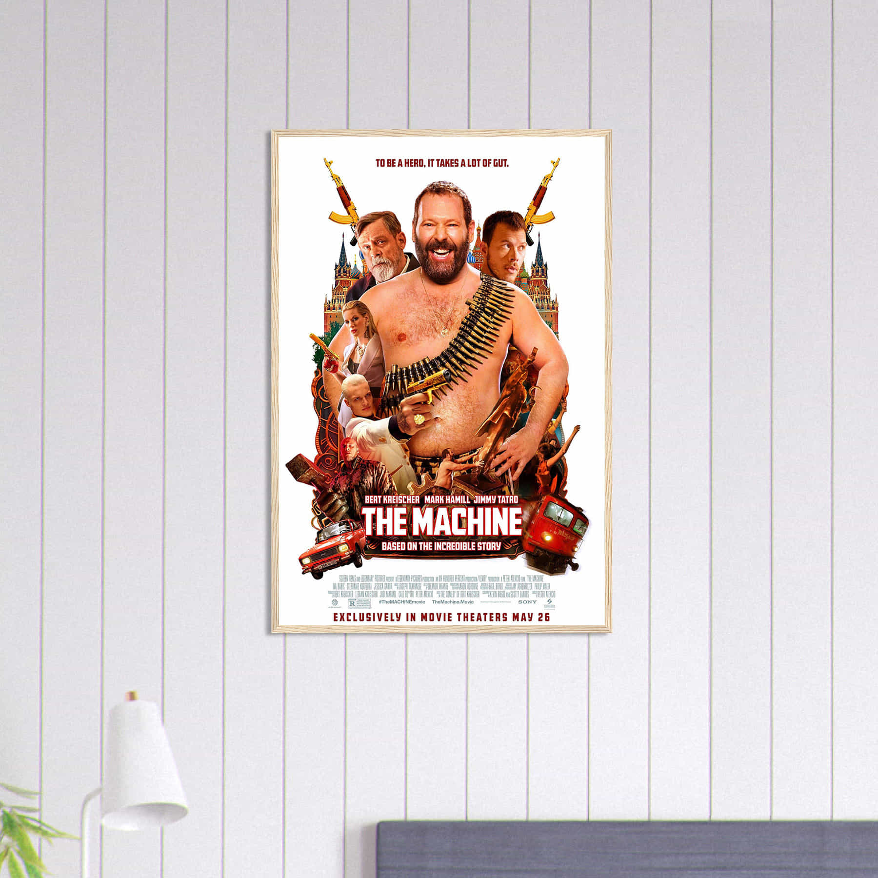 The Machine Movie Poster, The Machine Classic Movie Poster, - Citiesbox