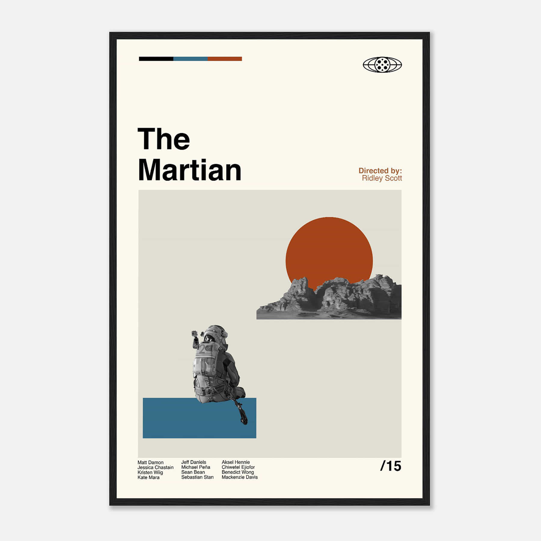 The Martian Poster, The Martian Print, Room Decor - Citiesbox