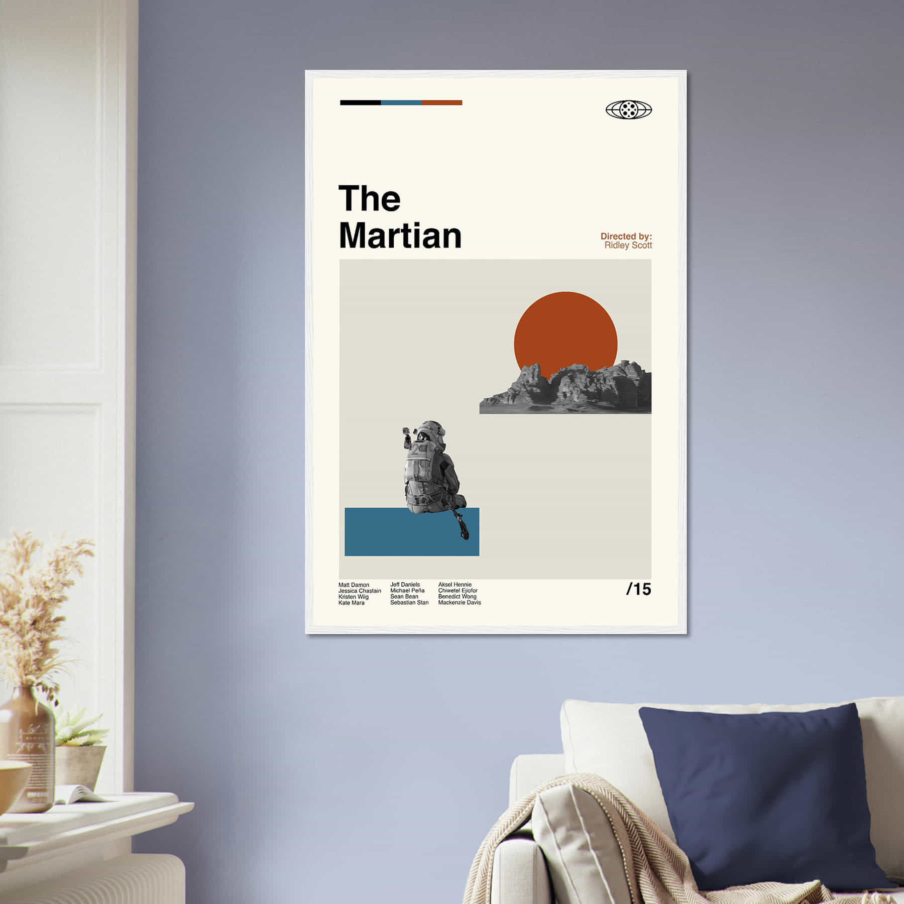 The Martian Poster, The Martian Print, Room Decor - Citiesbox