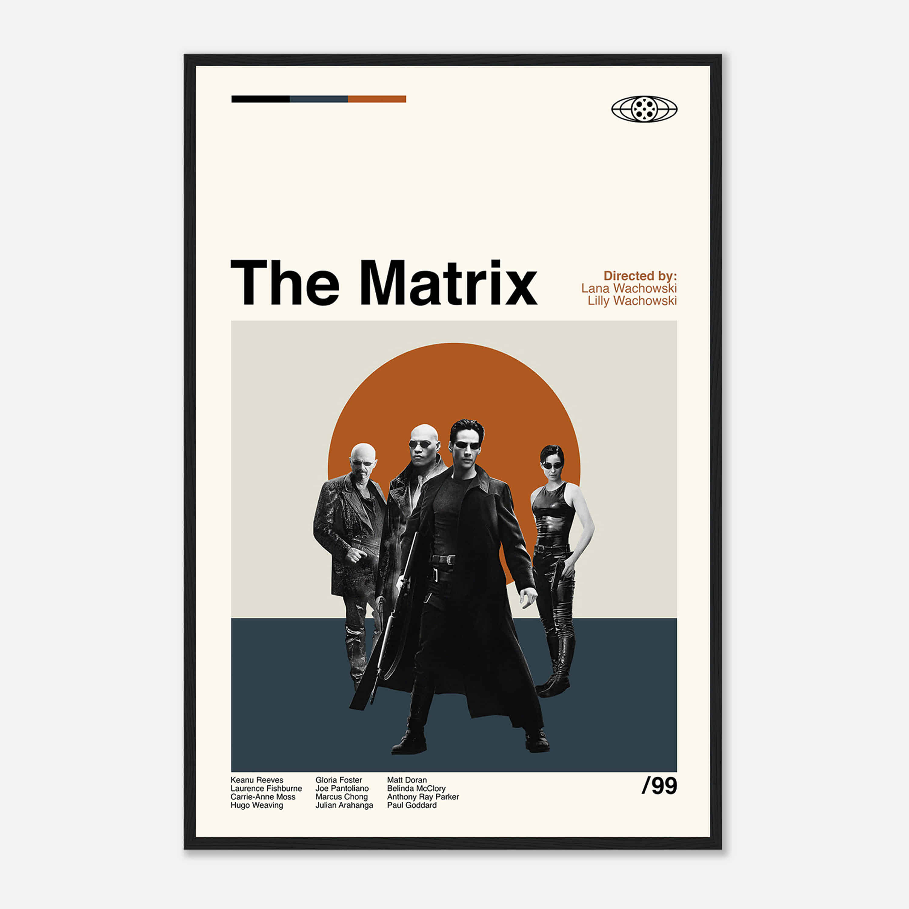 The Matrix Movie Poster, The Matrix Print, Retro Movie - Citiesbox