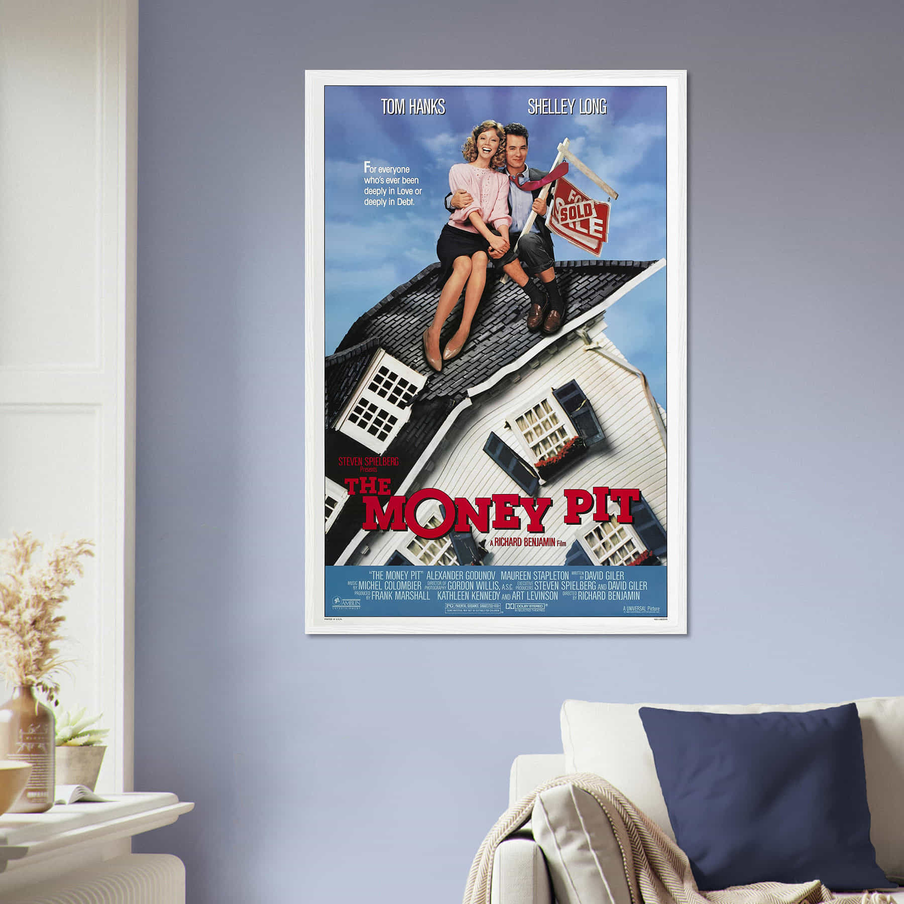 The Money Pit Poster, The Money Pit Classic Vintage Movie Poster ...