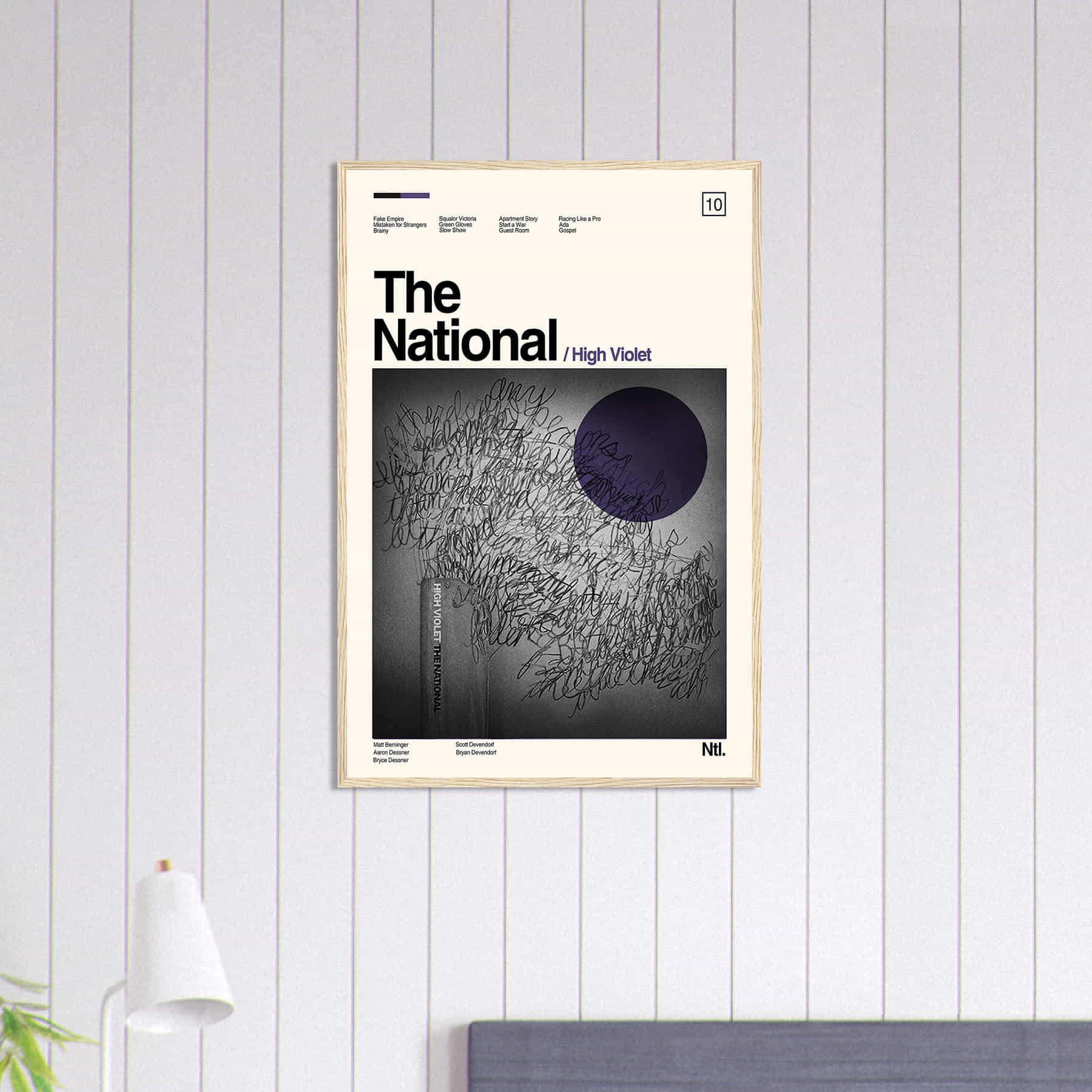 The National High Violet Poster, The National High Violet Print, Movie ...