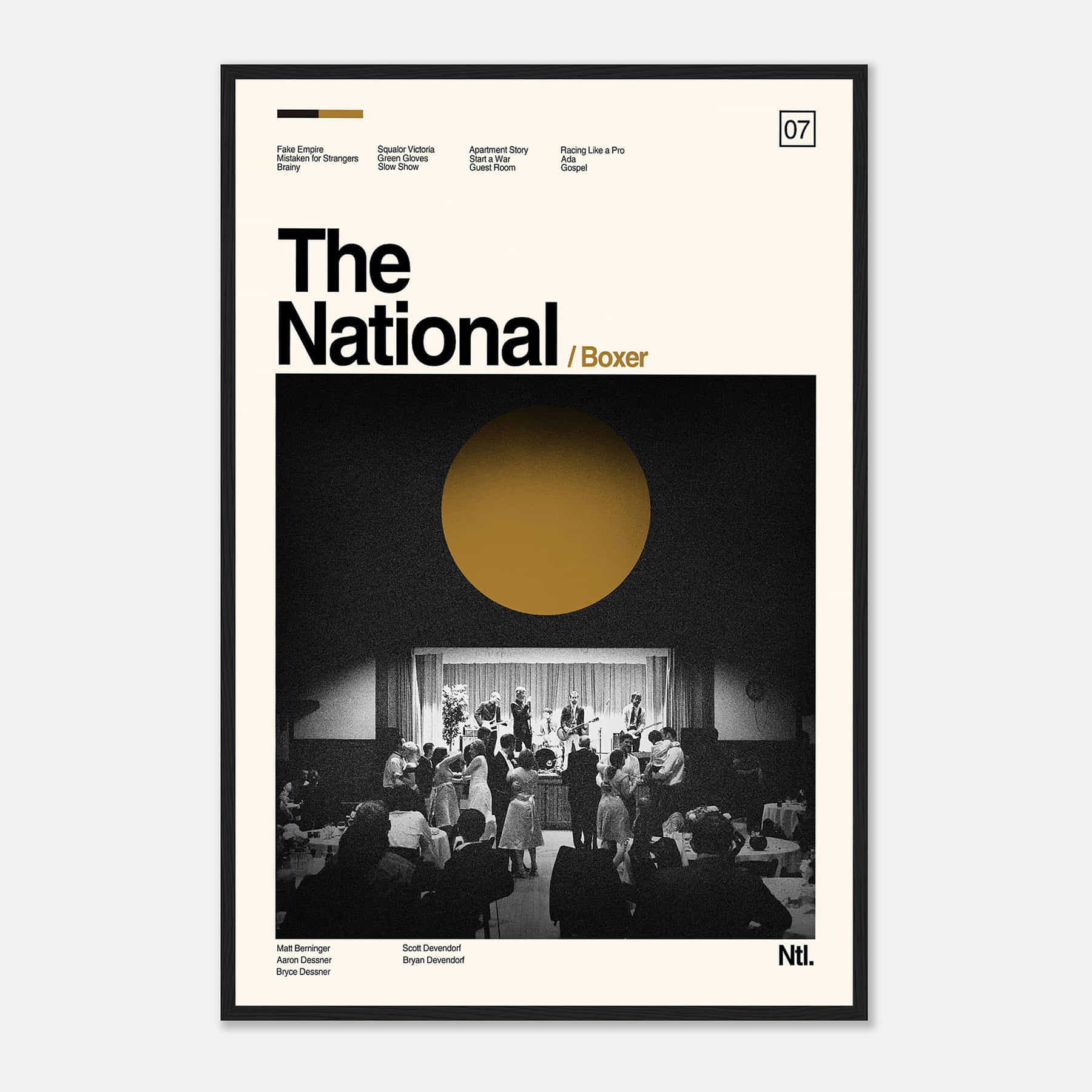 The National Movie Poster, The National Movie, Boxer Film - Citiesbox