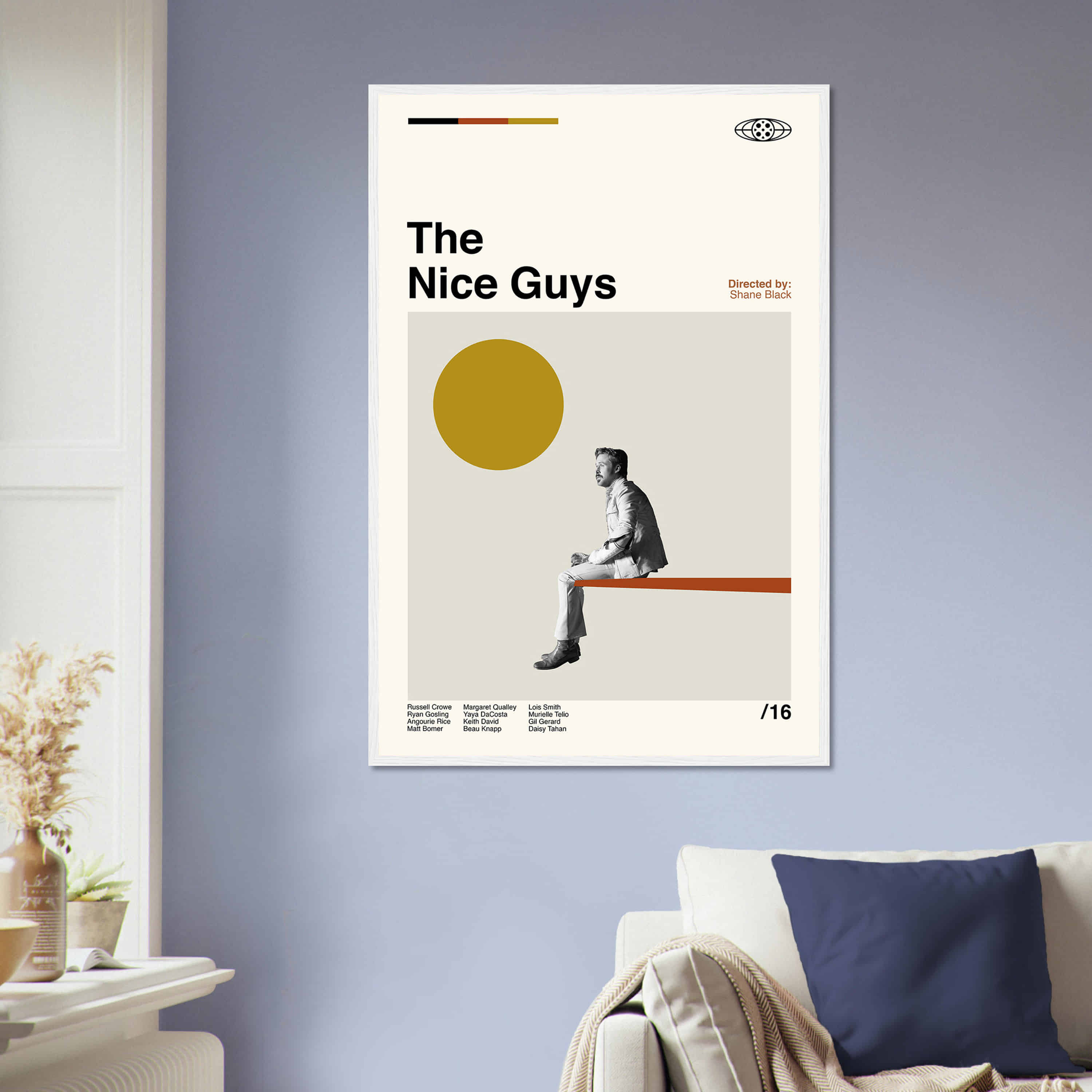 The Nice Guys Retro Poster, The Nice Guys Poster, James Cameron Film - Citiesbox