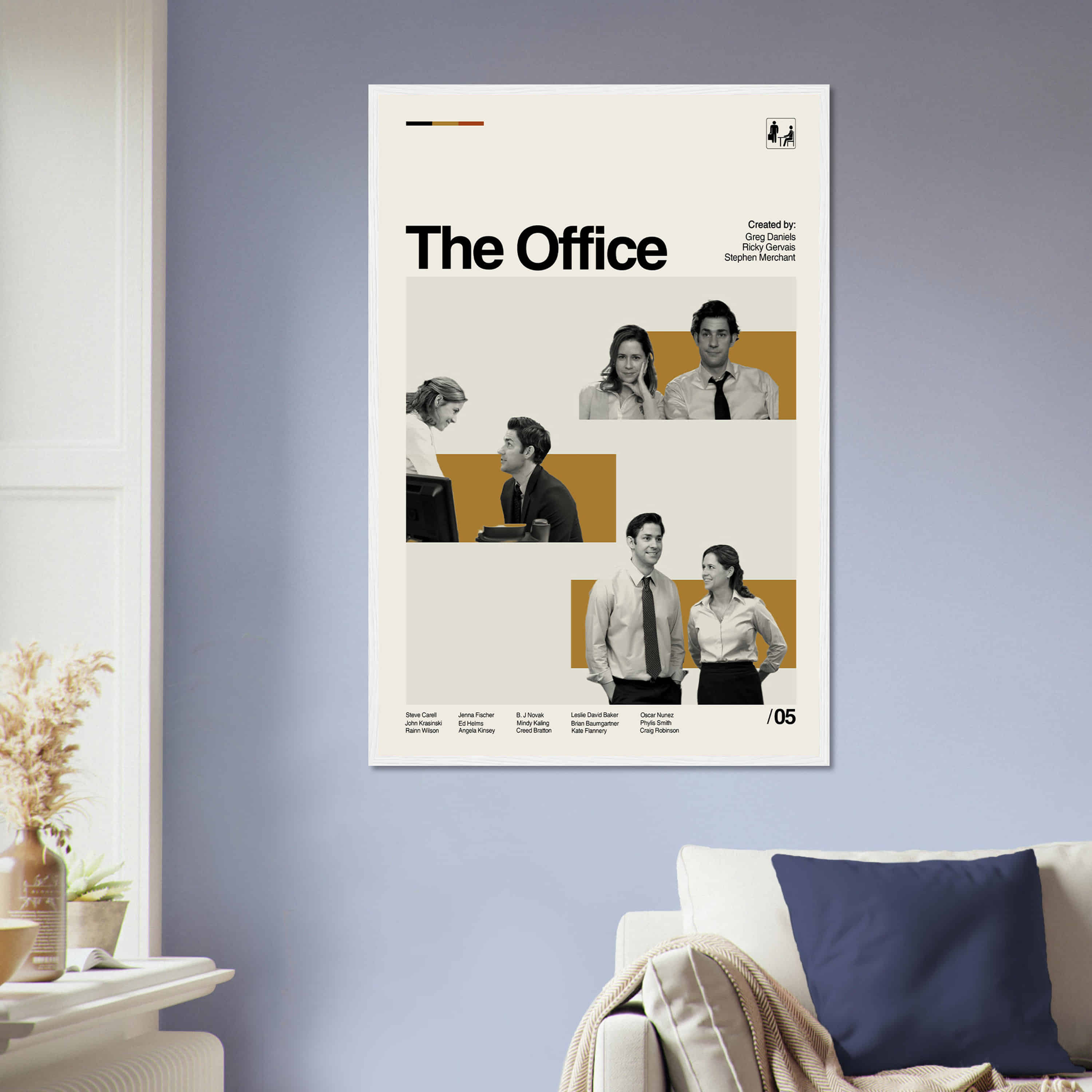 The Office Movie Poster, Steve Carell, Retro Movie - Citiesbox
