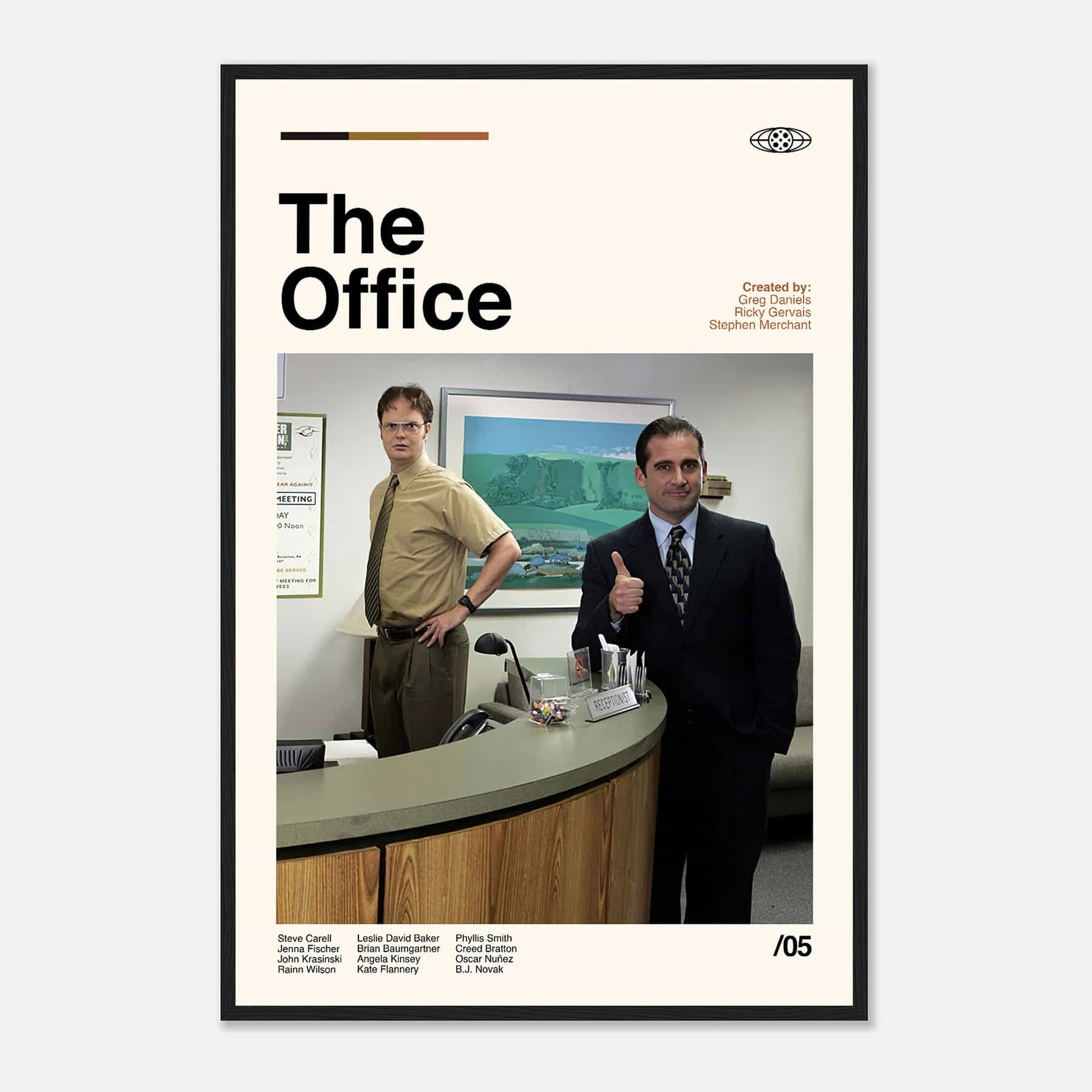The Office Movie Poster, The Office Poster, Abstract Poster - Citiesbox