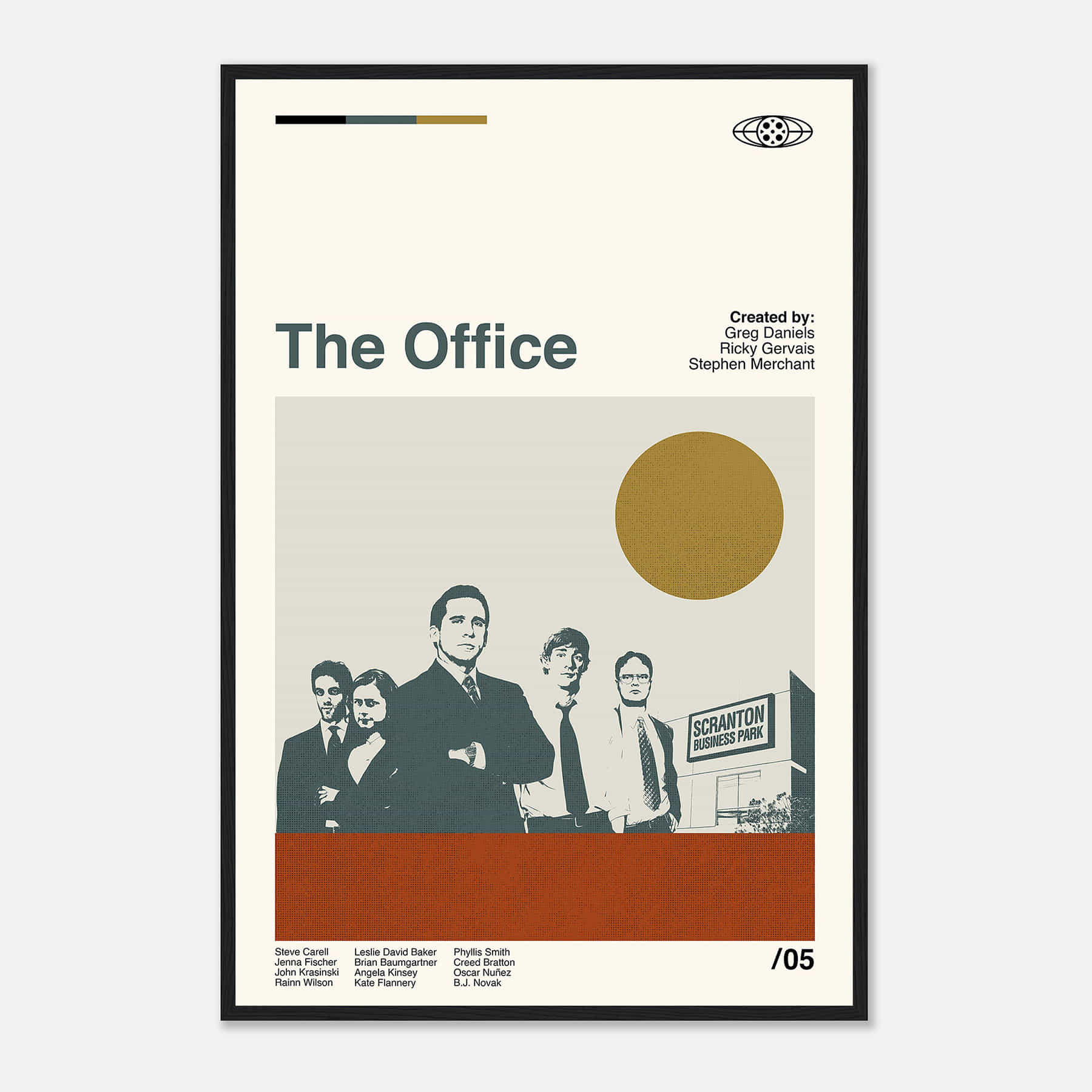 The Office Poster, The Office Print, Minimalist Movie - Citiesbox