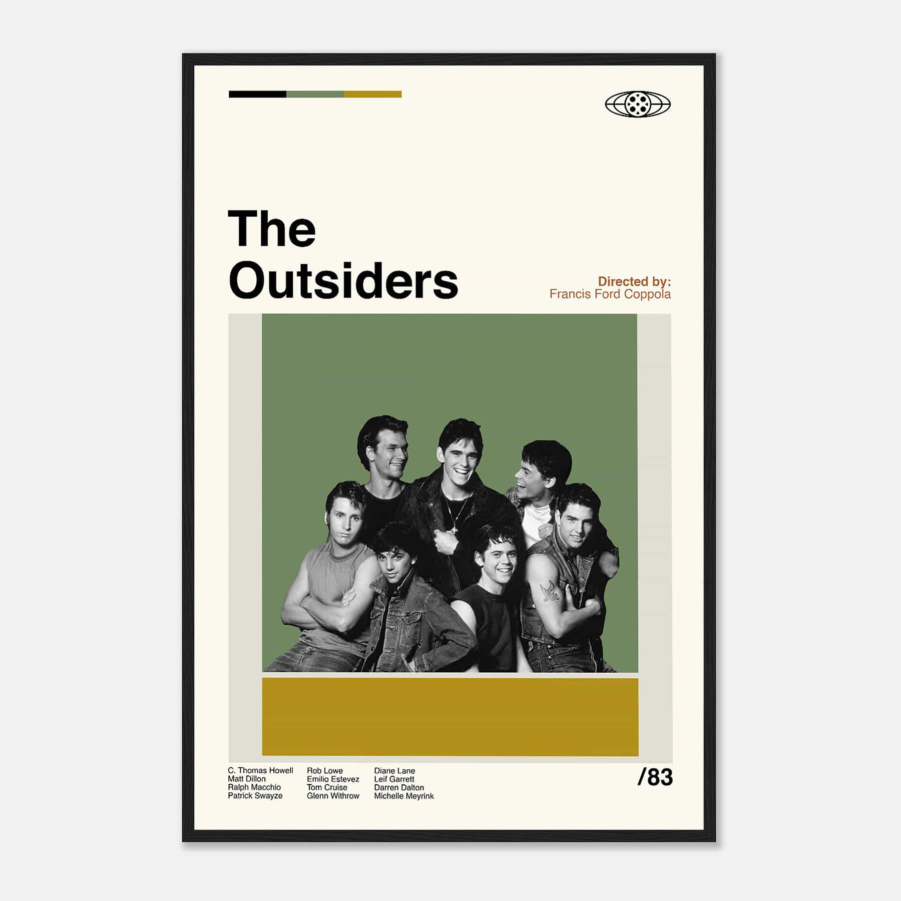 The Outsiders Poster, The Outsiders Movie Print, Movie Poster - Citiesbox