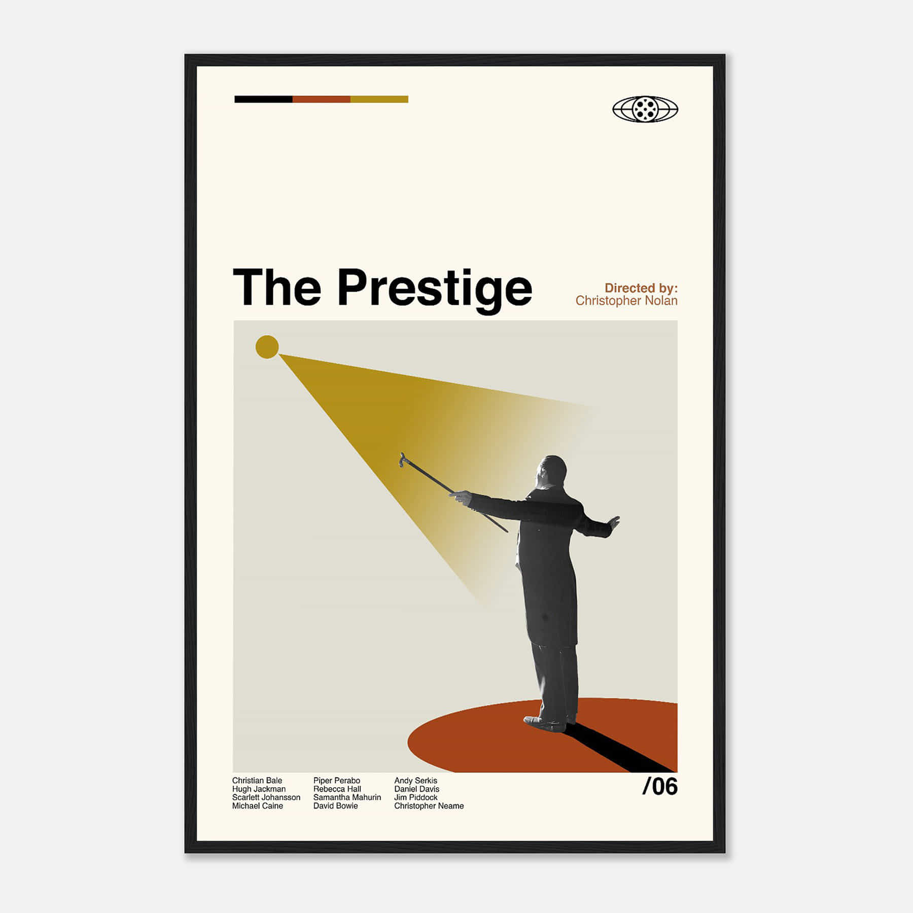 The Prestige Poster, Christopher Nolan, Minimalist Art - Citiesbox