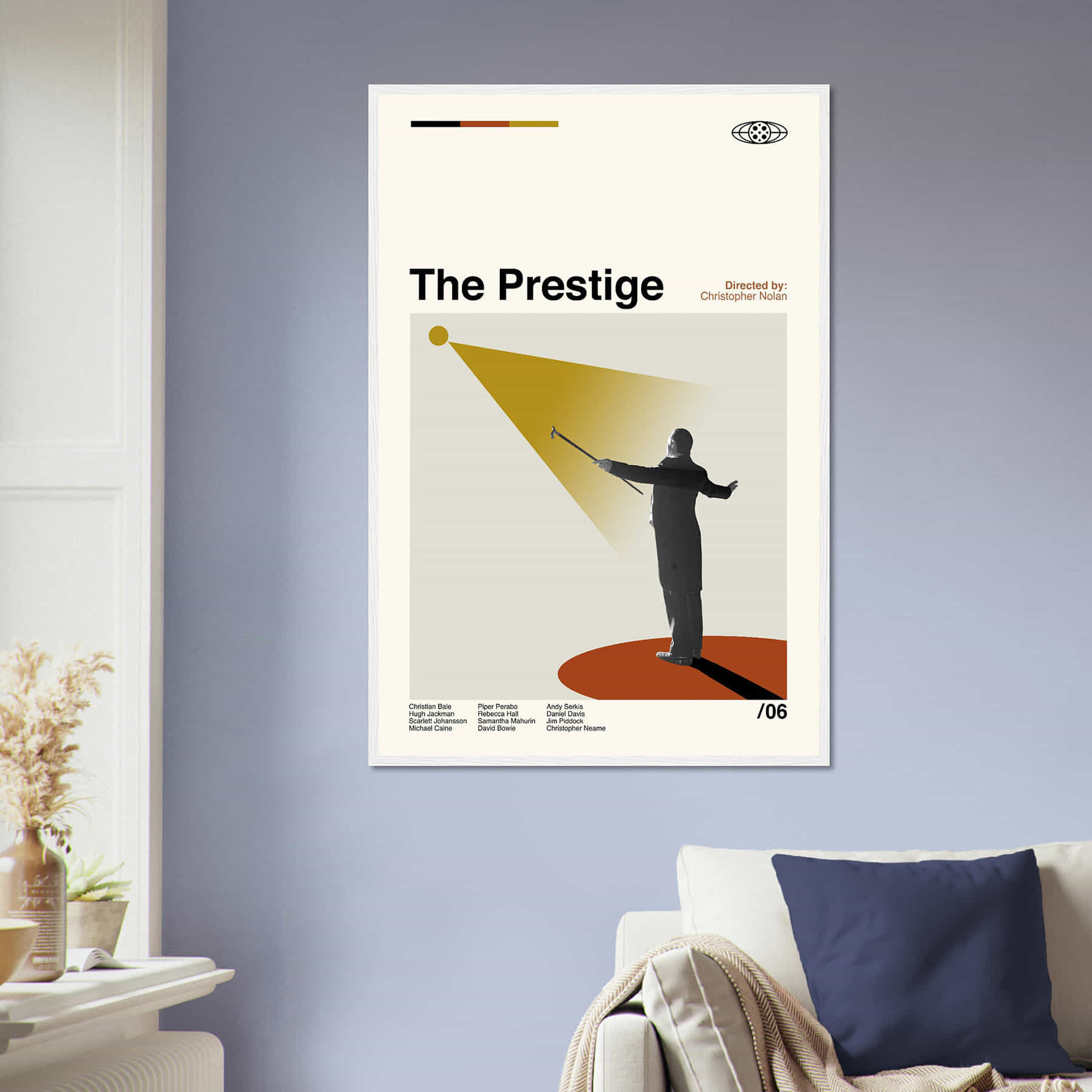 The Prestige Poster, Christopher Nolan, Minimalist Art - Citiesbox
