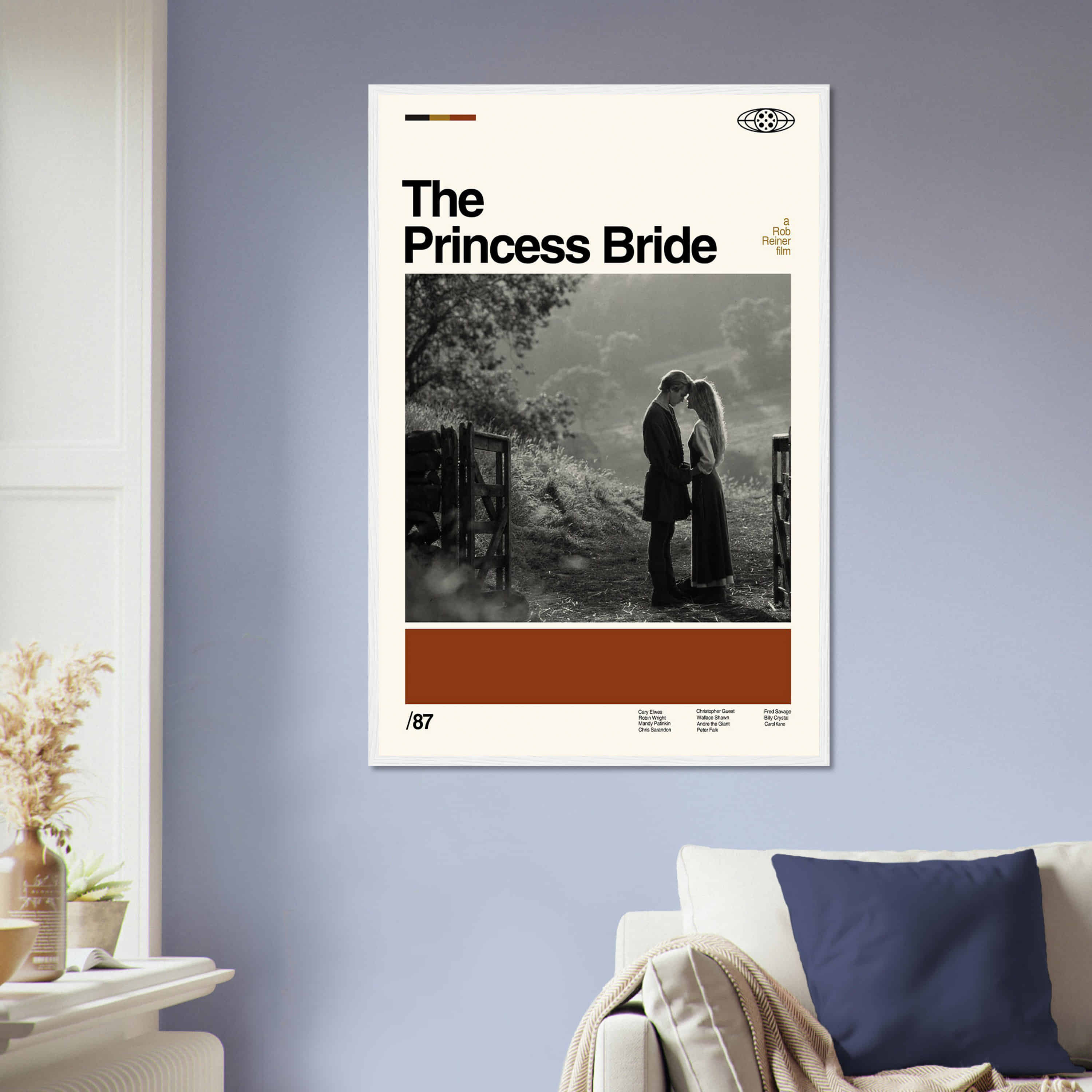 The Princess Bride Poster, Rob Reiner Movie, Vintage Modern - Citiesbox