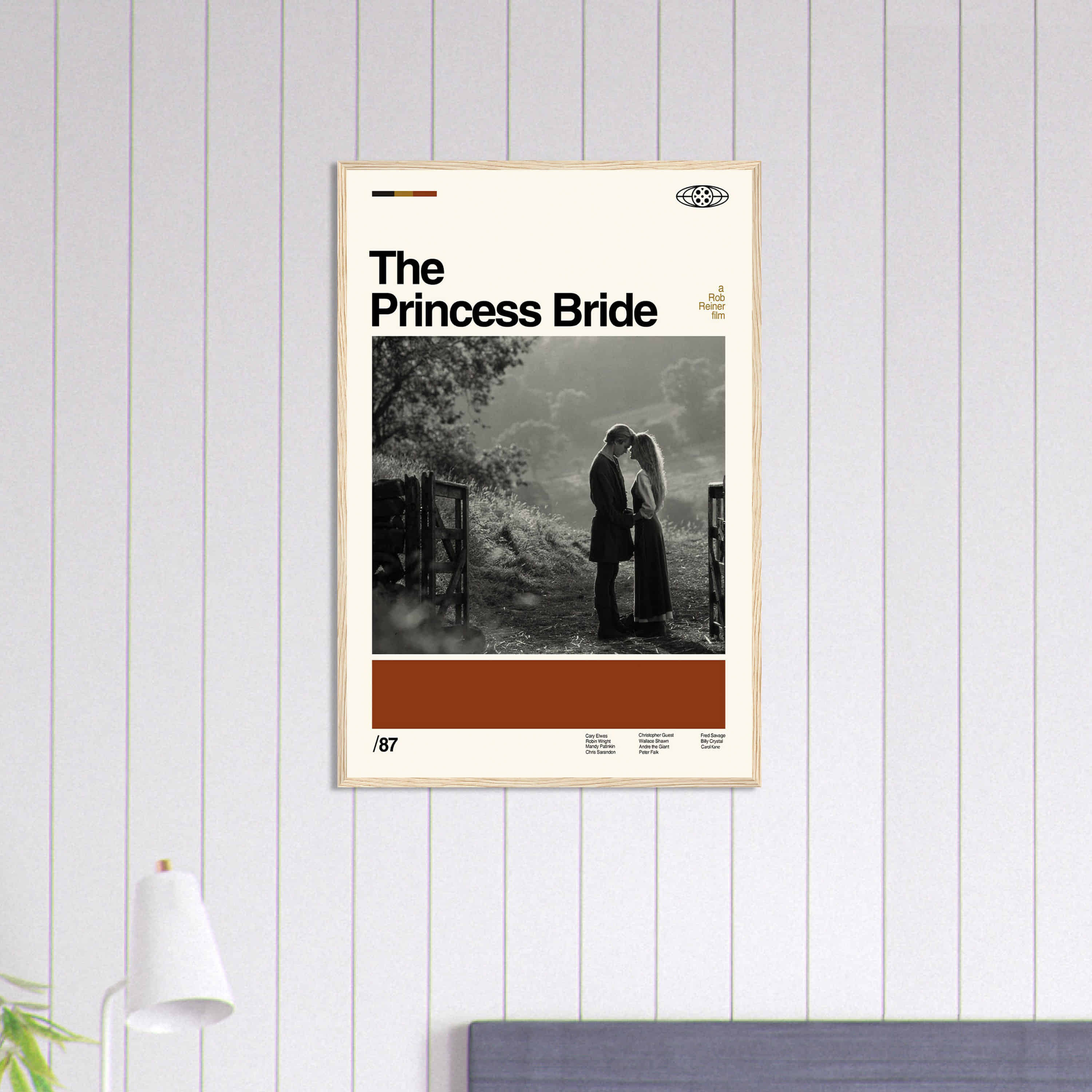 The Princess Bride Poster, Rob Reiner Movie, Vintage Modern - Citiesbox