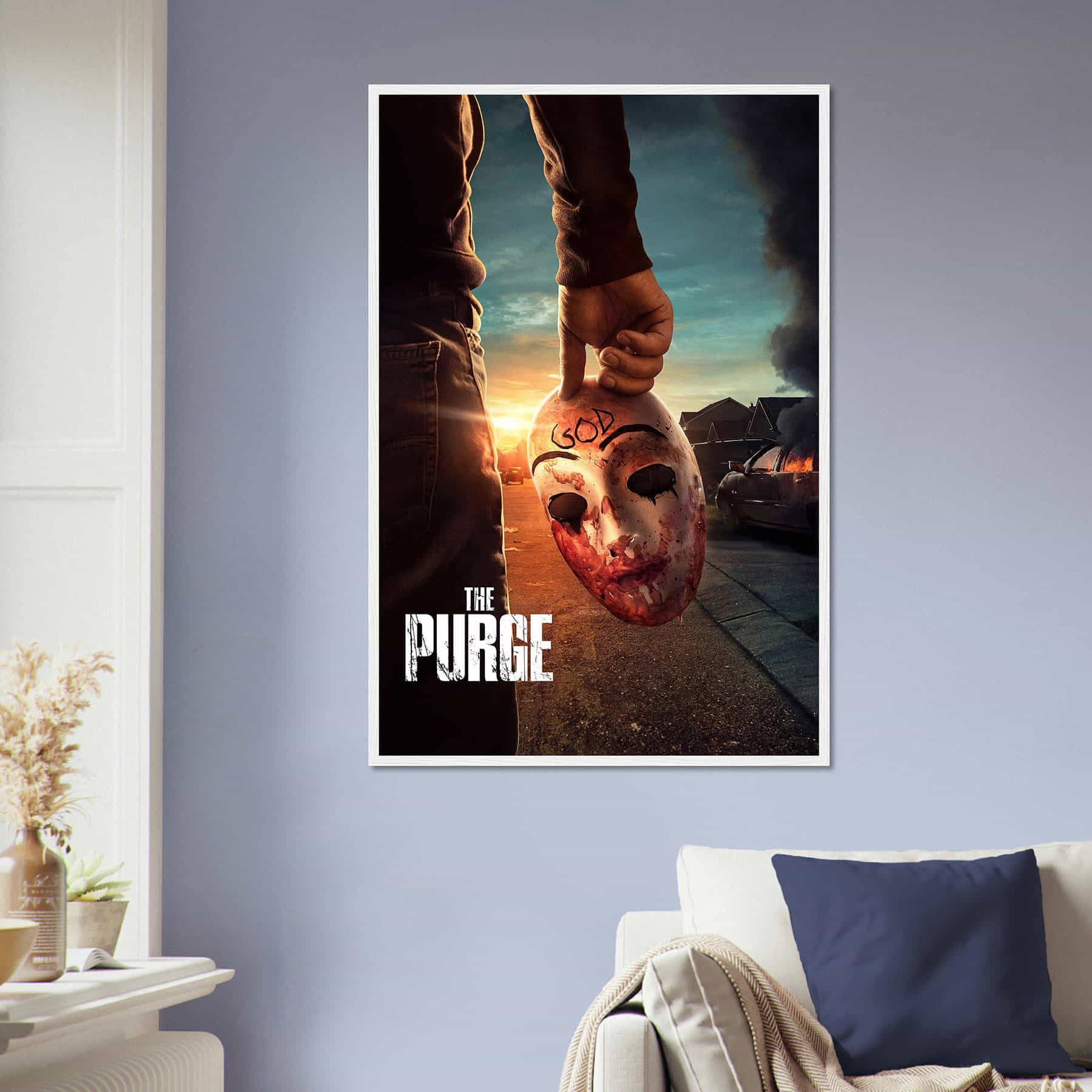 The Purge (2018) Movie Poster, The Purge Classic Vintage Movie Poster ...