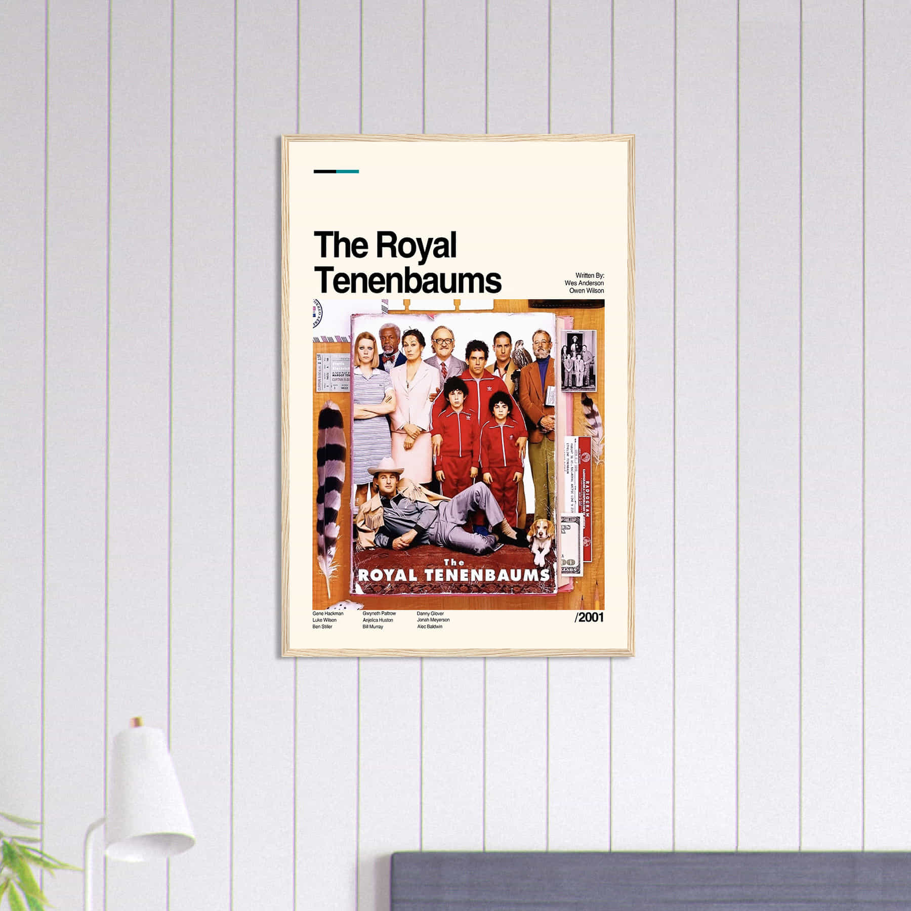 The Royal Tenenbaums Movie, The Royal Tenenbaums Poster, Abstract Poster - Citiesbox