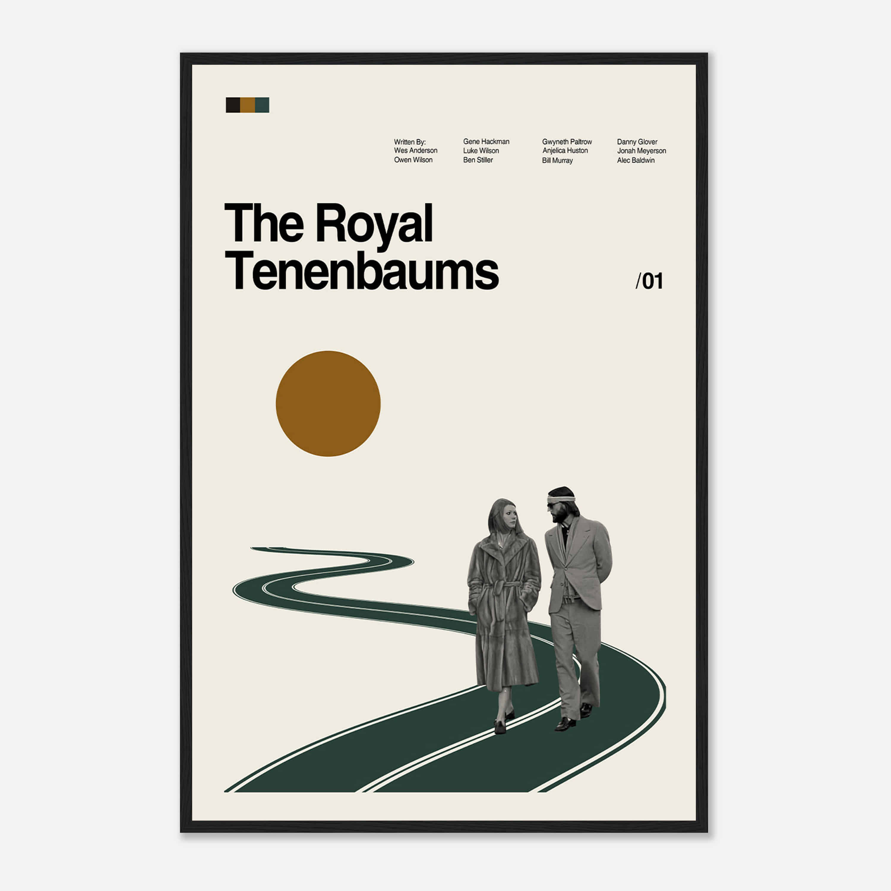 The Royal Tenenbaums Movie, The Royal Tenenbaums Poster, Wes Anderson Film - Citiesbox