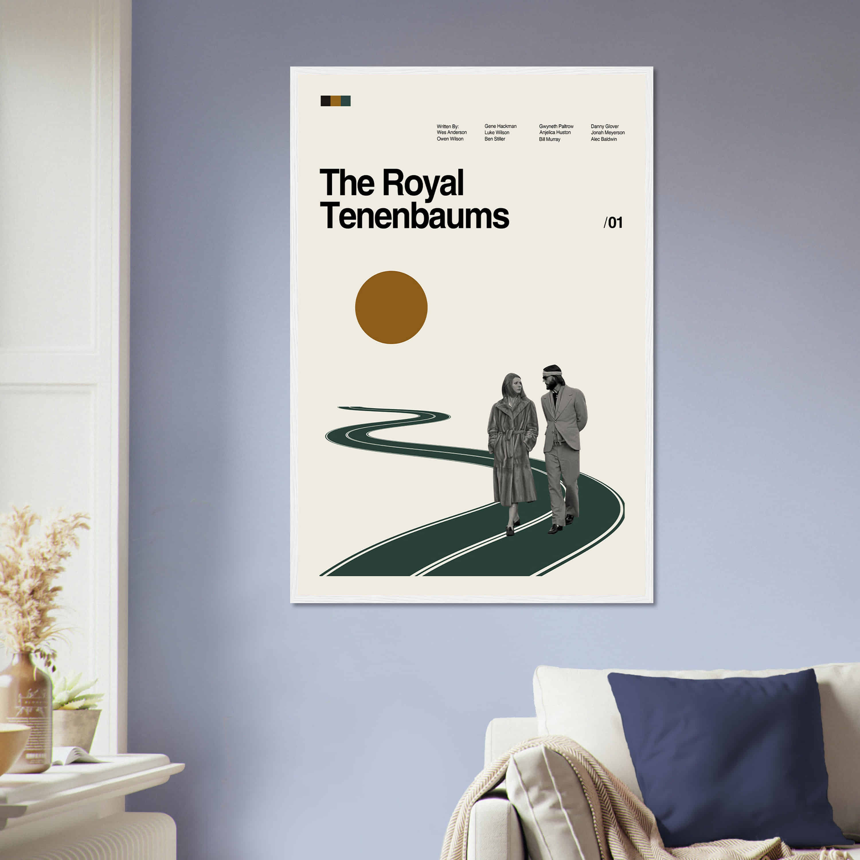 The Royal Tenenbaums Movie, The Royal Tenenbaums Poster, Wes Anderson Film - Citiesbox