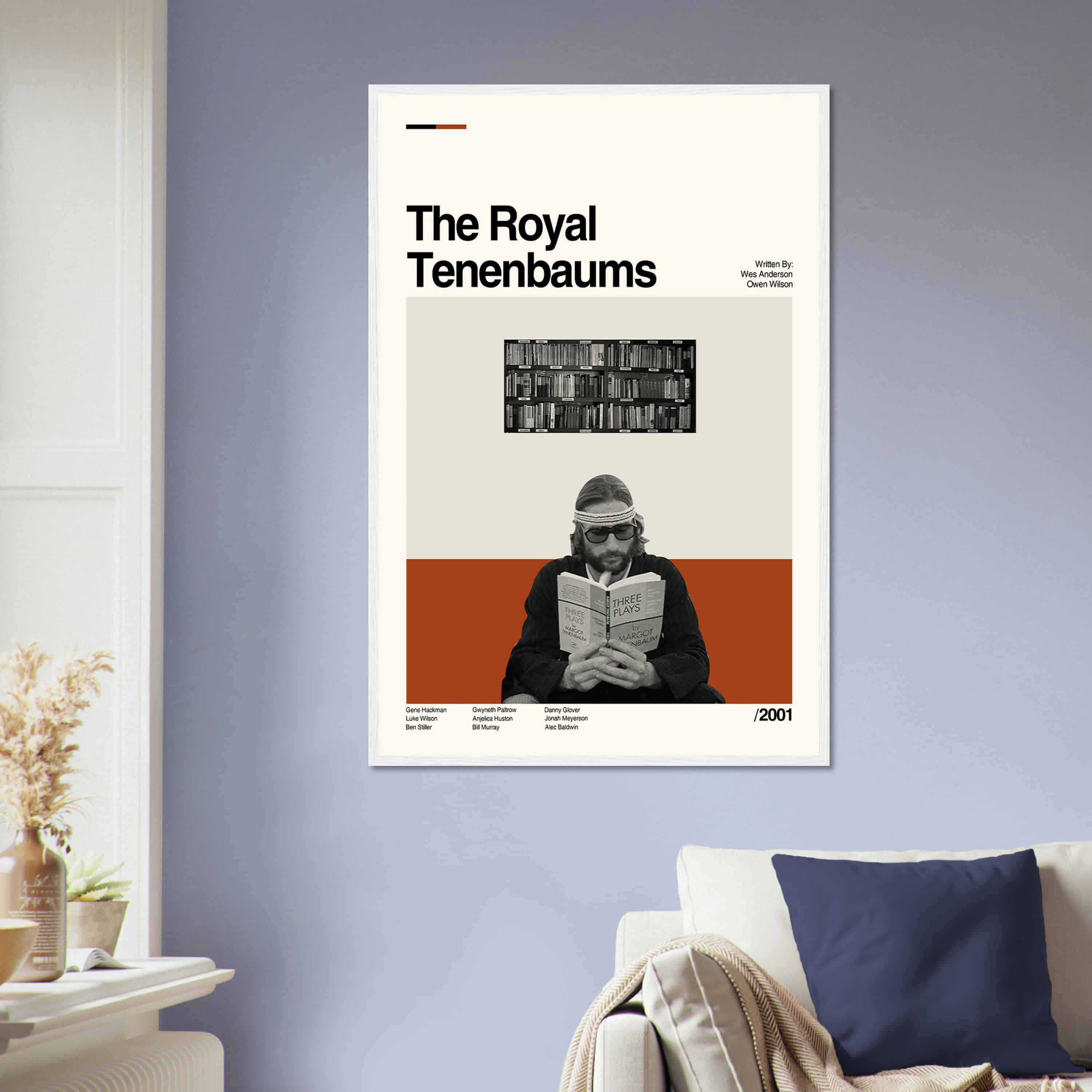 The Royal Tenenbaums Poster, Wes Anderson Poster, Custom Print - Citiesbox
