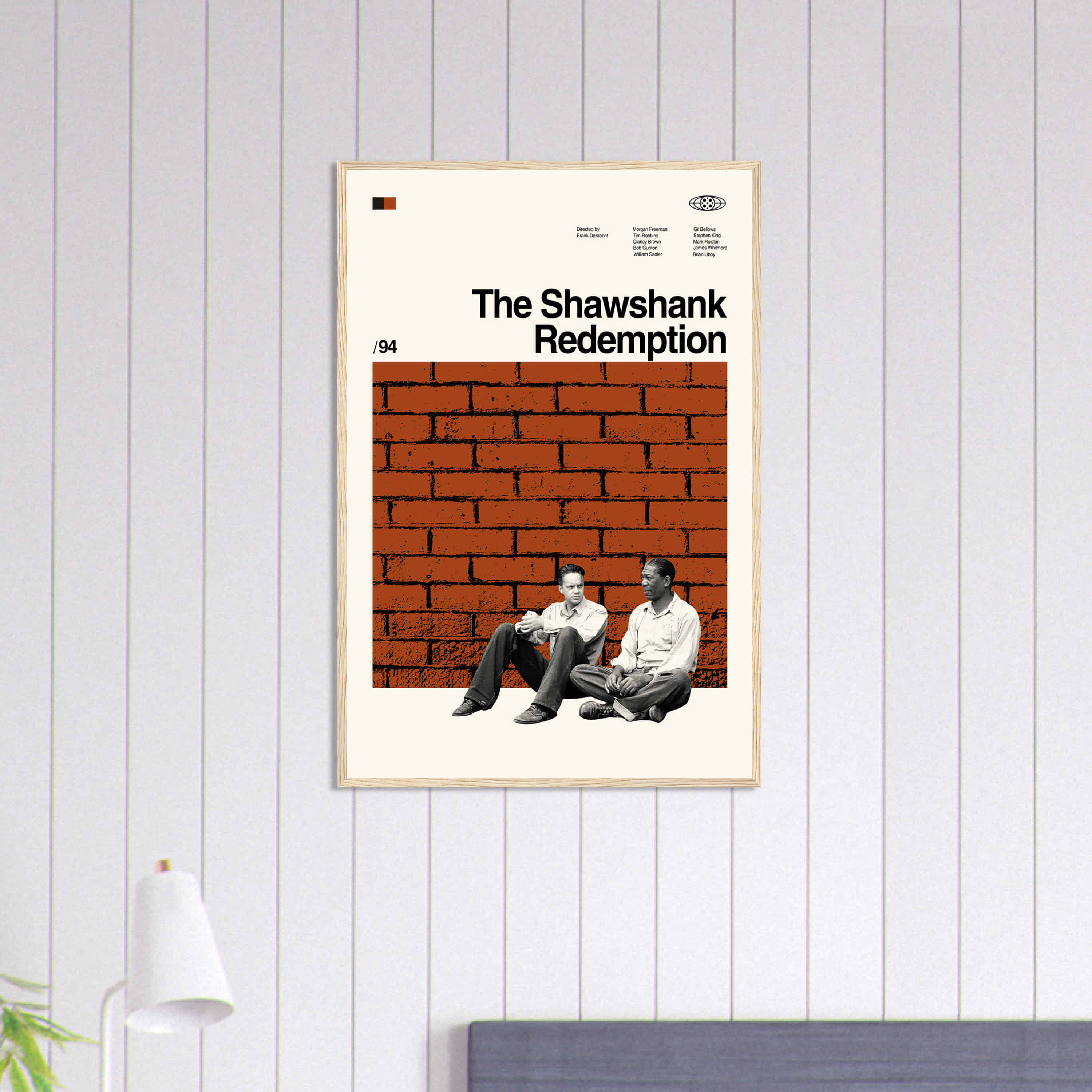 The Shawshank Redemption Movie, Frank Darabont Film, Vintage Modern ...