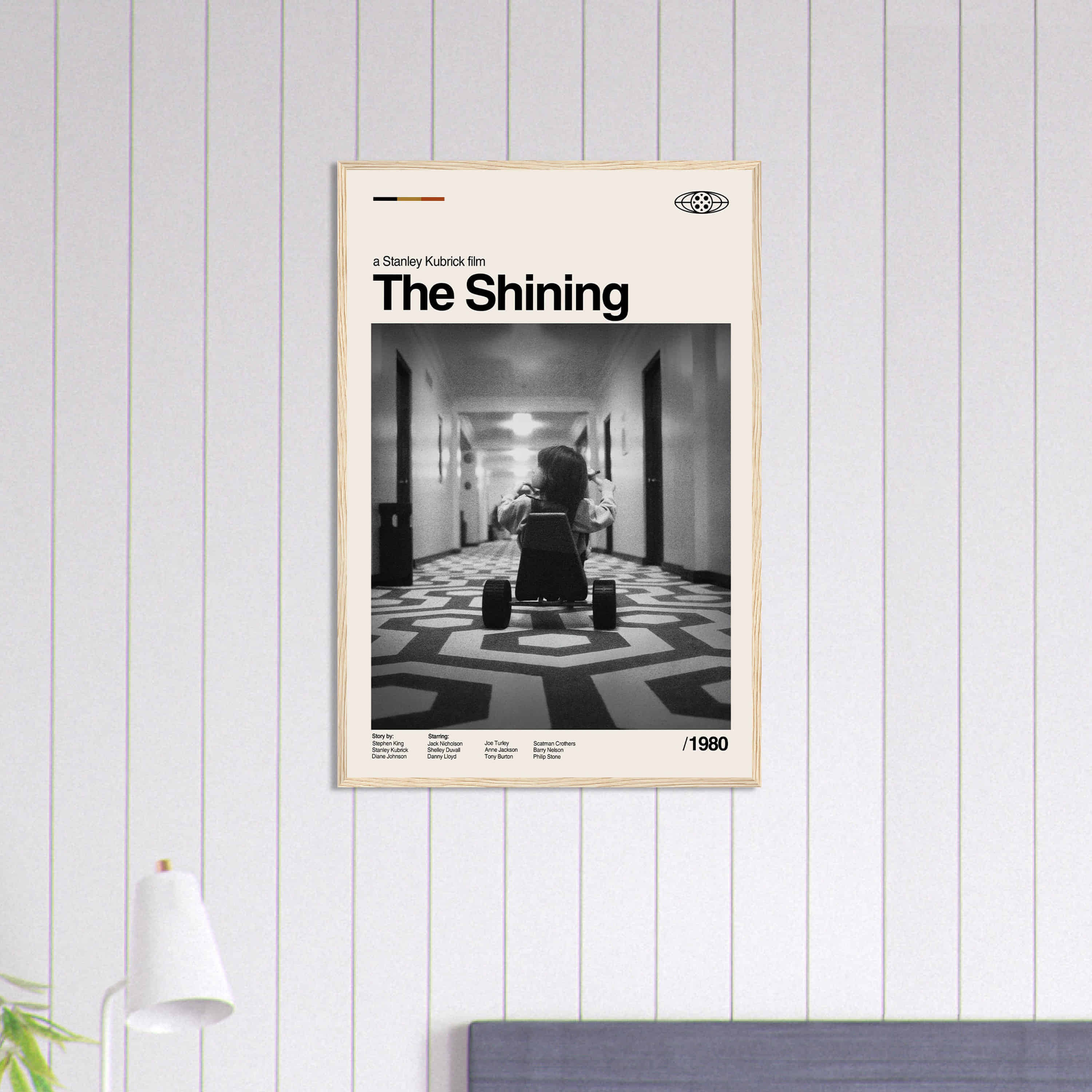 The Shining, Staley Kubrick Film Poster, Vintage Modern, Vintage Poster ...