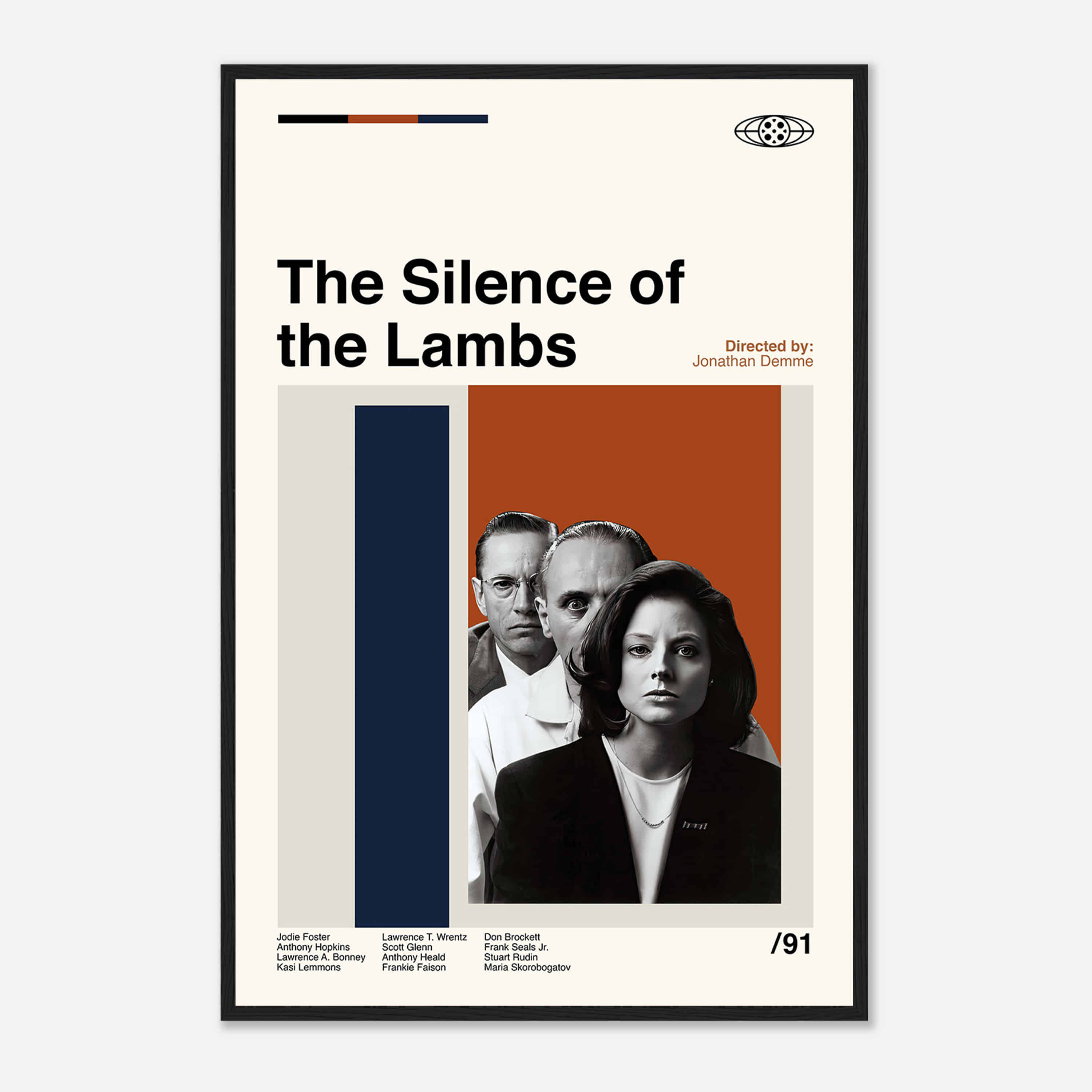 The Silence Of The Lambs Poster, The Silence Of The Lambs Print, Movie ...