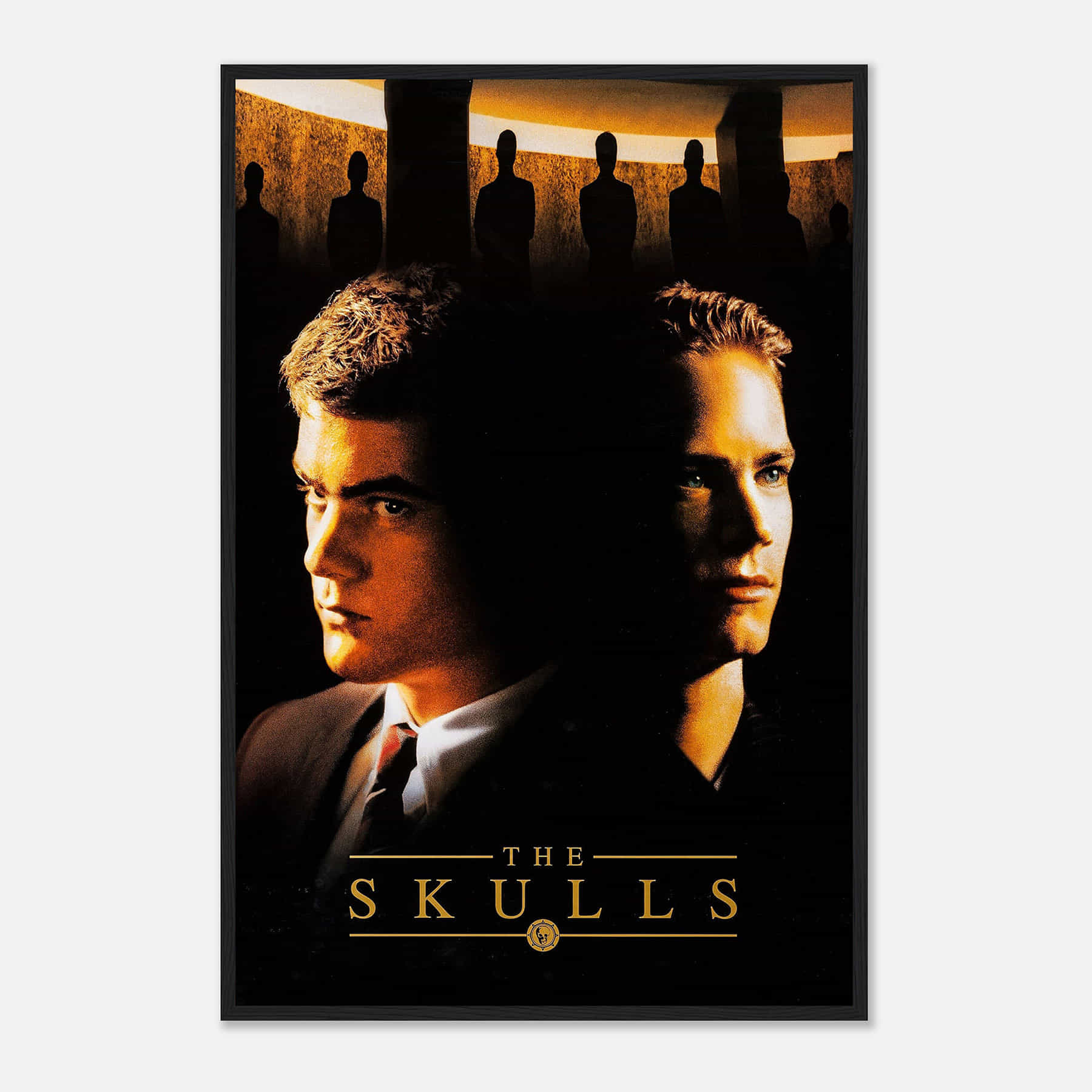 The Skulls (2000) Movie Poster, Paul Walker Classic Vintage Movie ...
