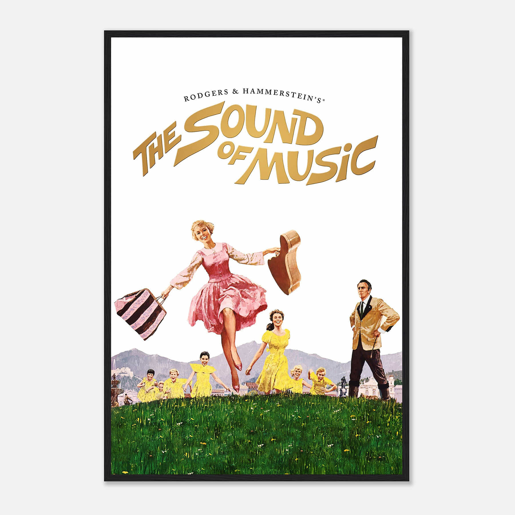 The Sound of Music Movie Poster, The Sound of Music Classic Movie ...