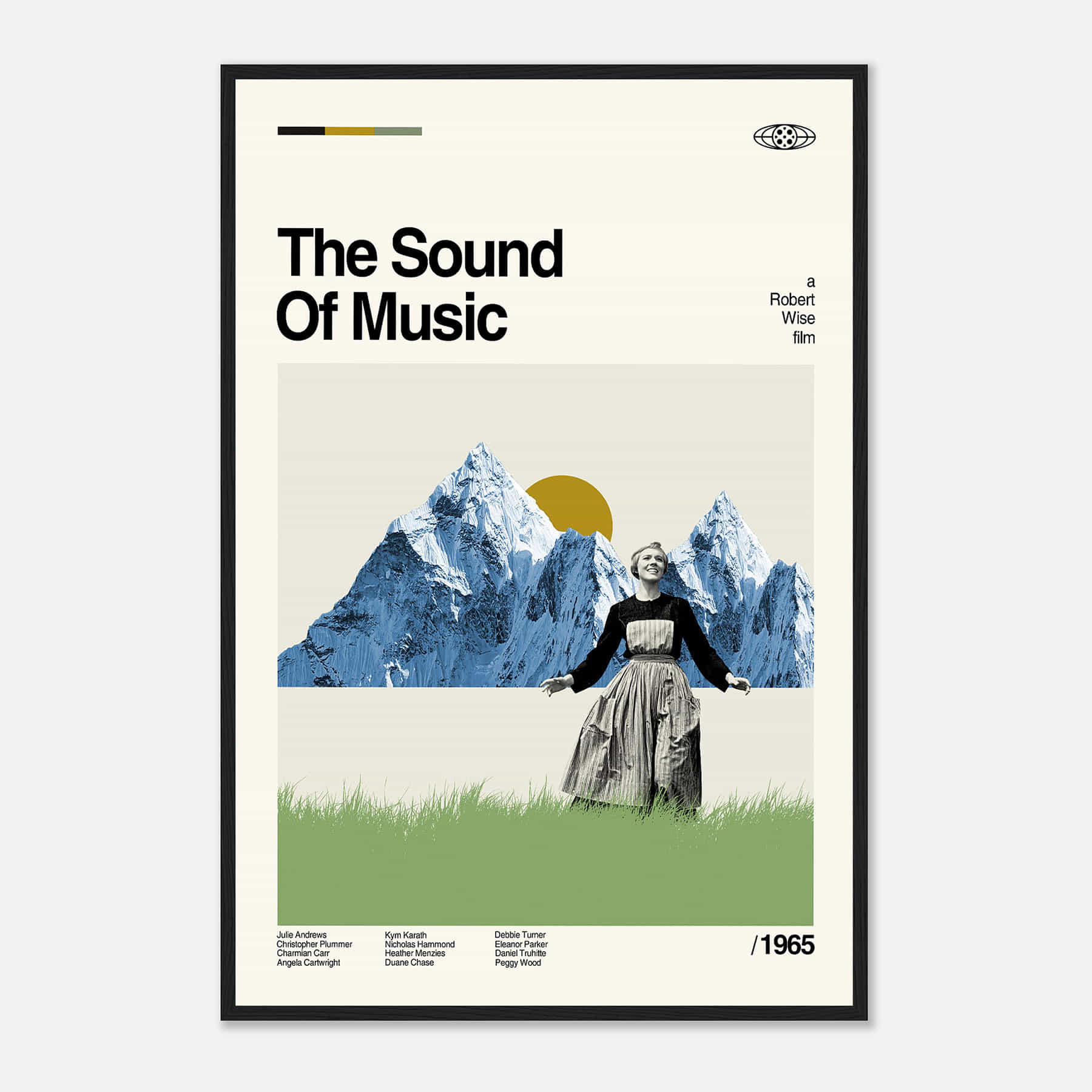 The Sound Of Music Poster, Music Poster, Retro Music Poster - Citiesbox