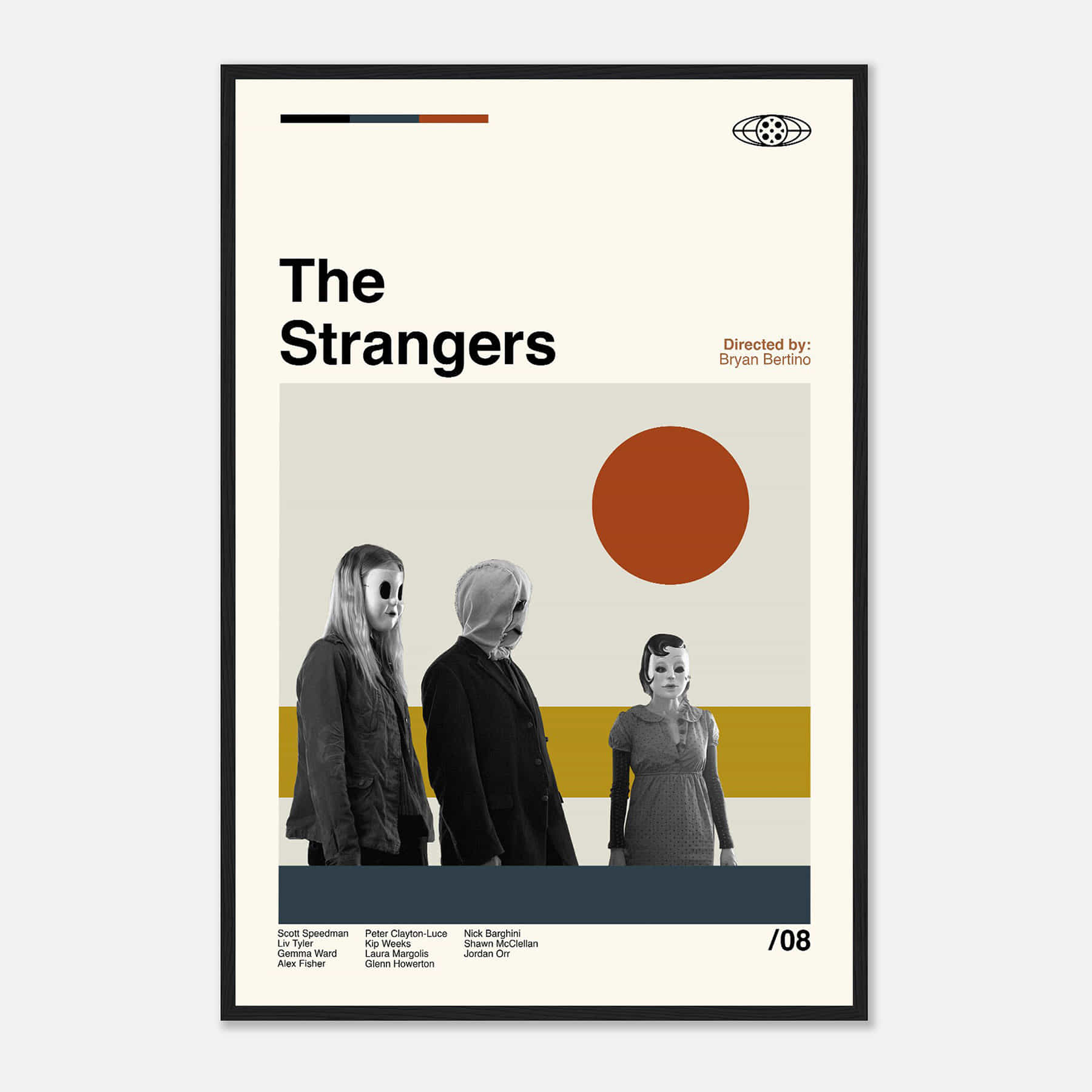 The Strangers Poster, Bryan Bertino, Minimalist Poster - Citiesbox