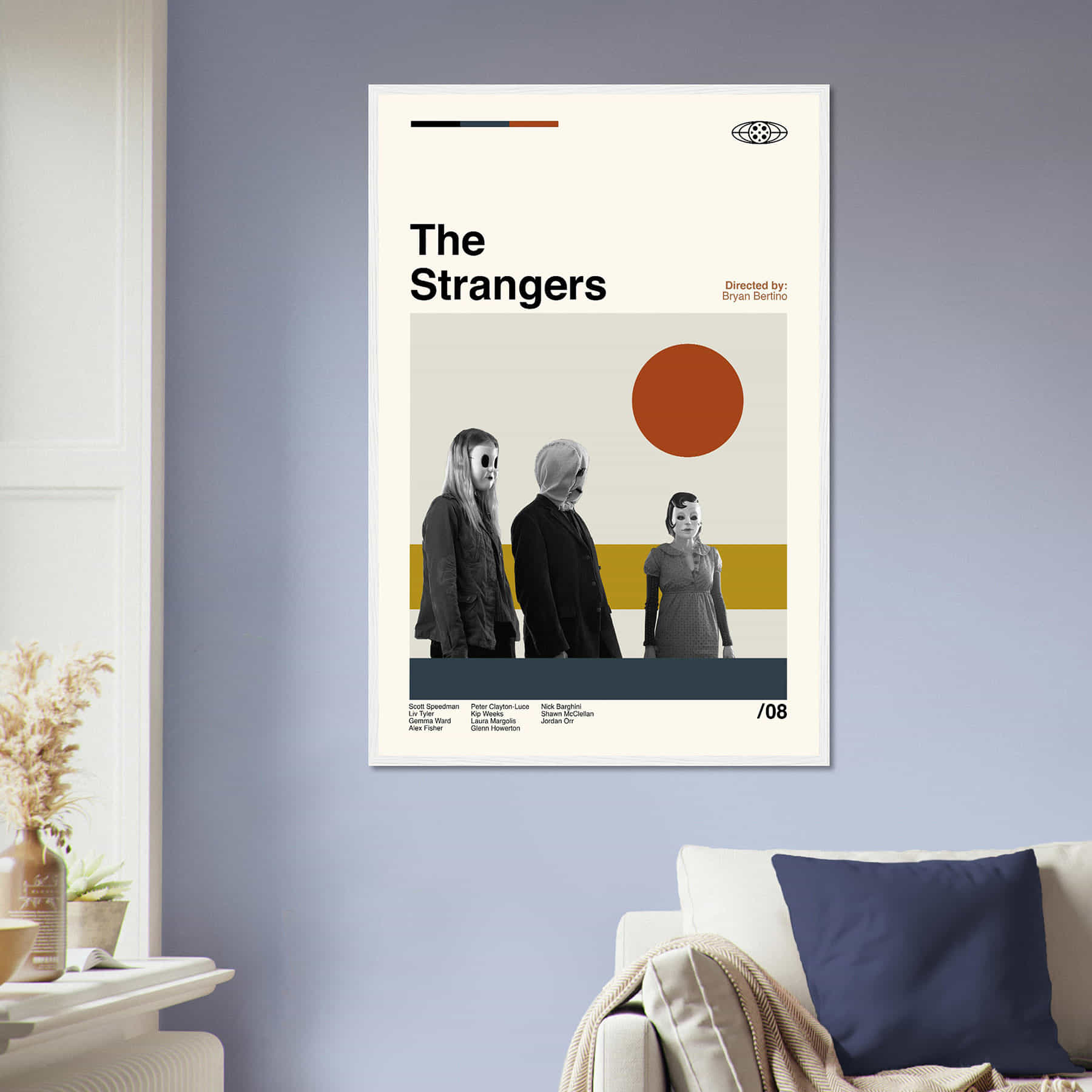 The Strangers Poster, Bryan Bertino, Minimalist Poster - Citiesbox