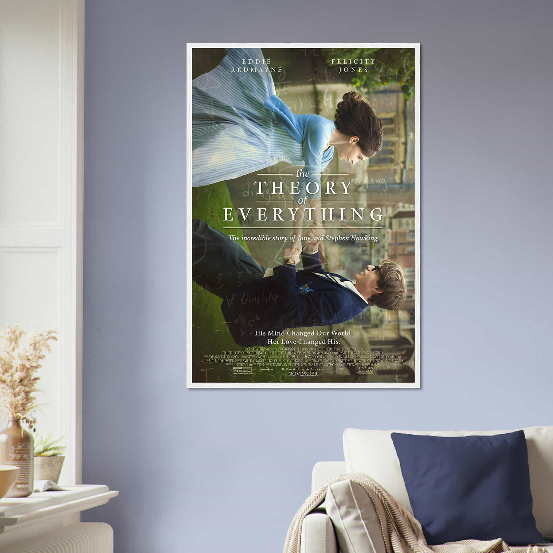 The Theory of Everything Movie Poster, Eddie Redmayne Classic Movie ...
