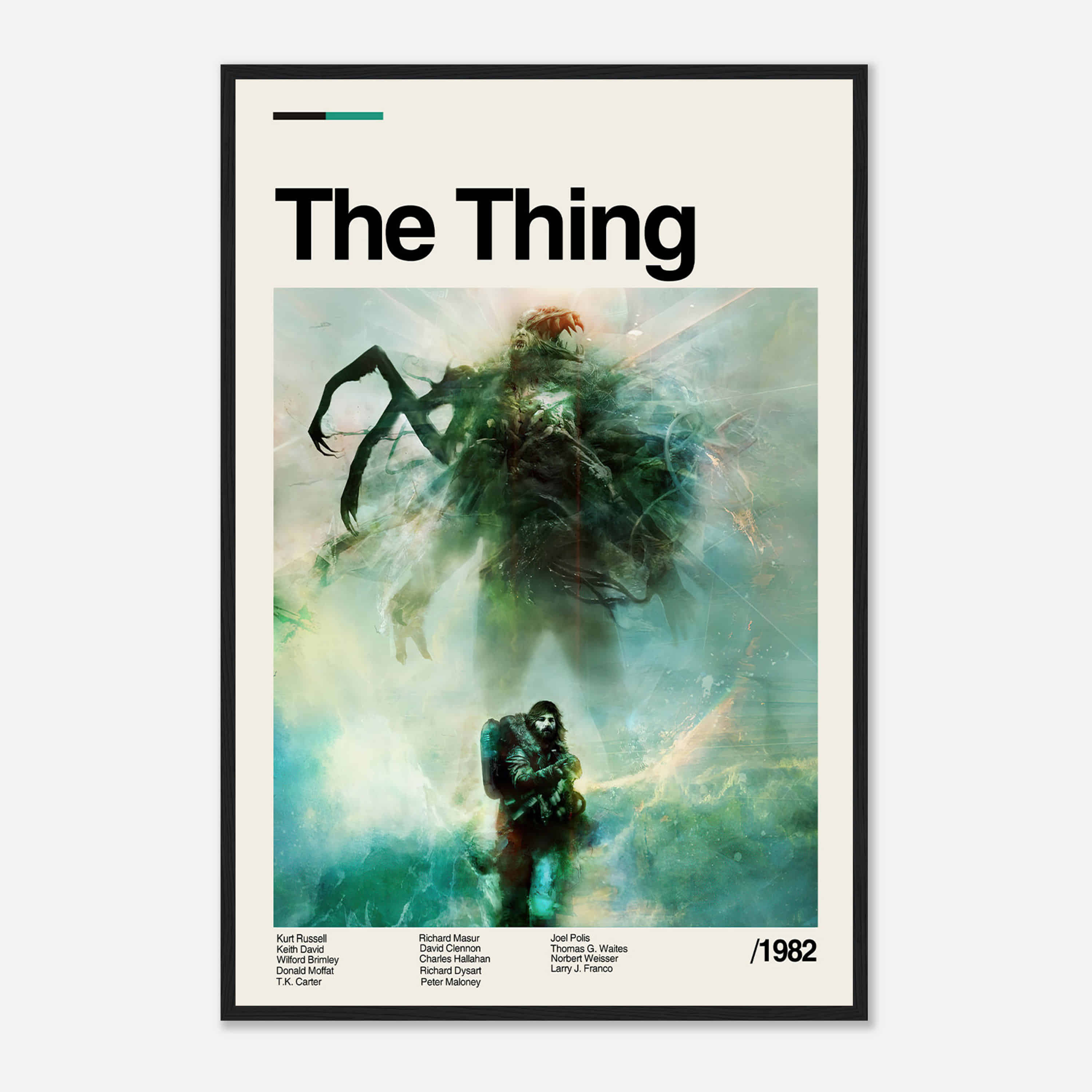 The Thing Poster, Keith David Film, Classic Movie Poster - Citiesbox