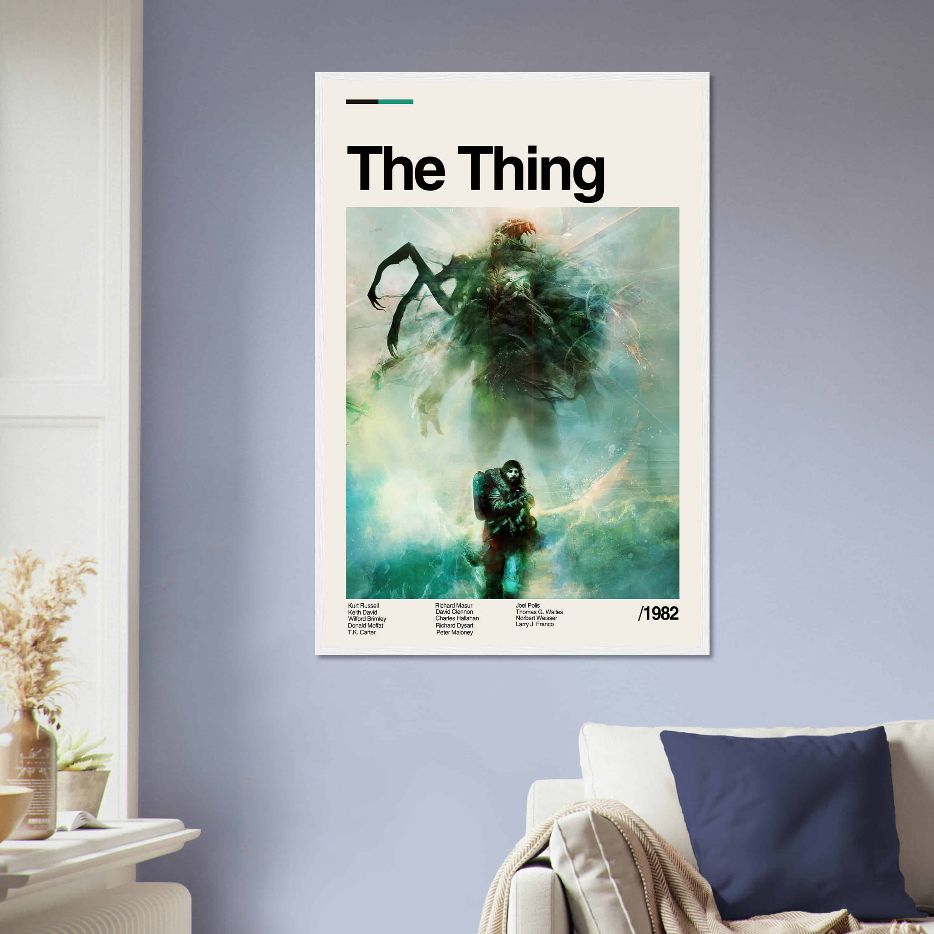 The Thing Poster, Keith David Film, Classic Movie Poster - Citiesbox