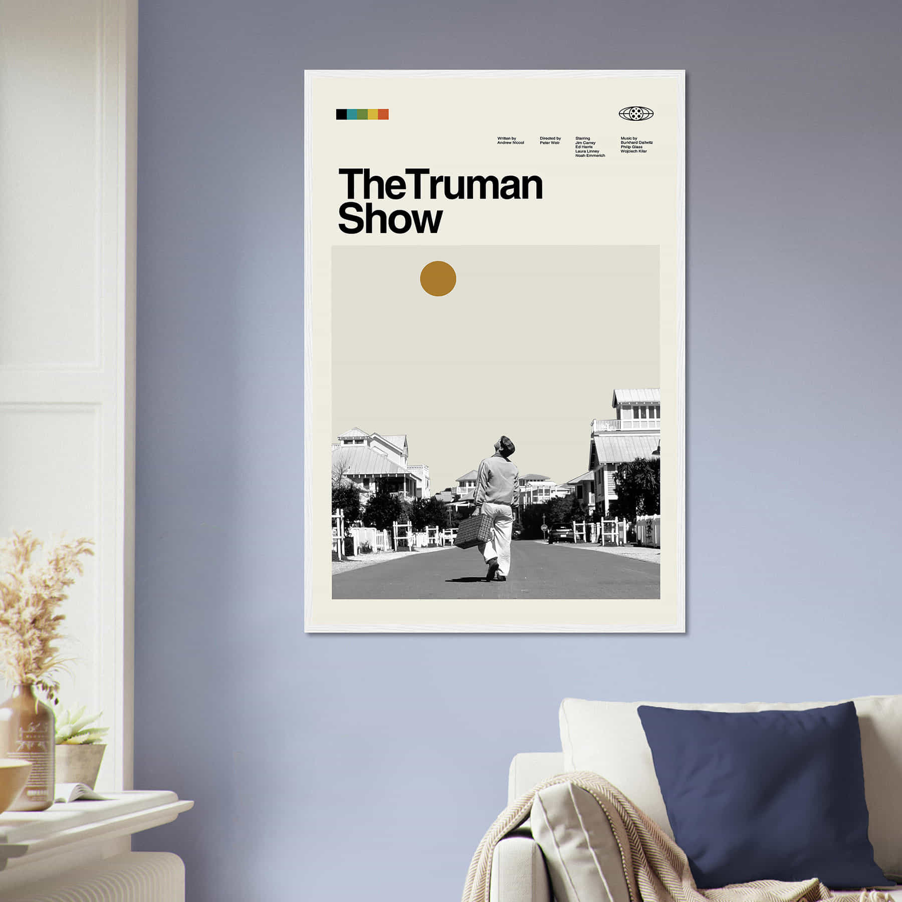 The Truman Poster, The Truman Print, Movie Poster - Citiesbox