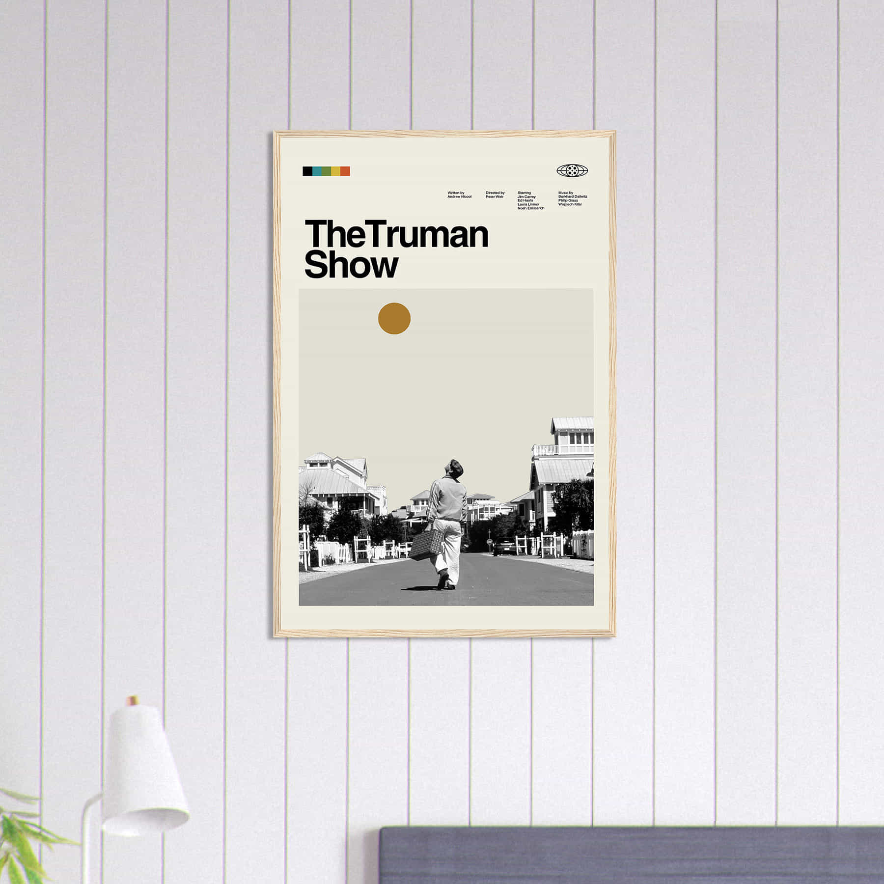 The Truman Poster, The Truman Print, Movie Poster - Citiesbox