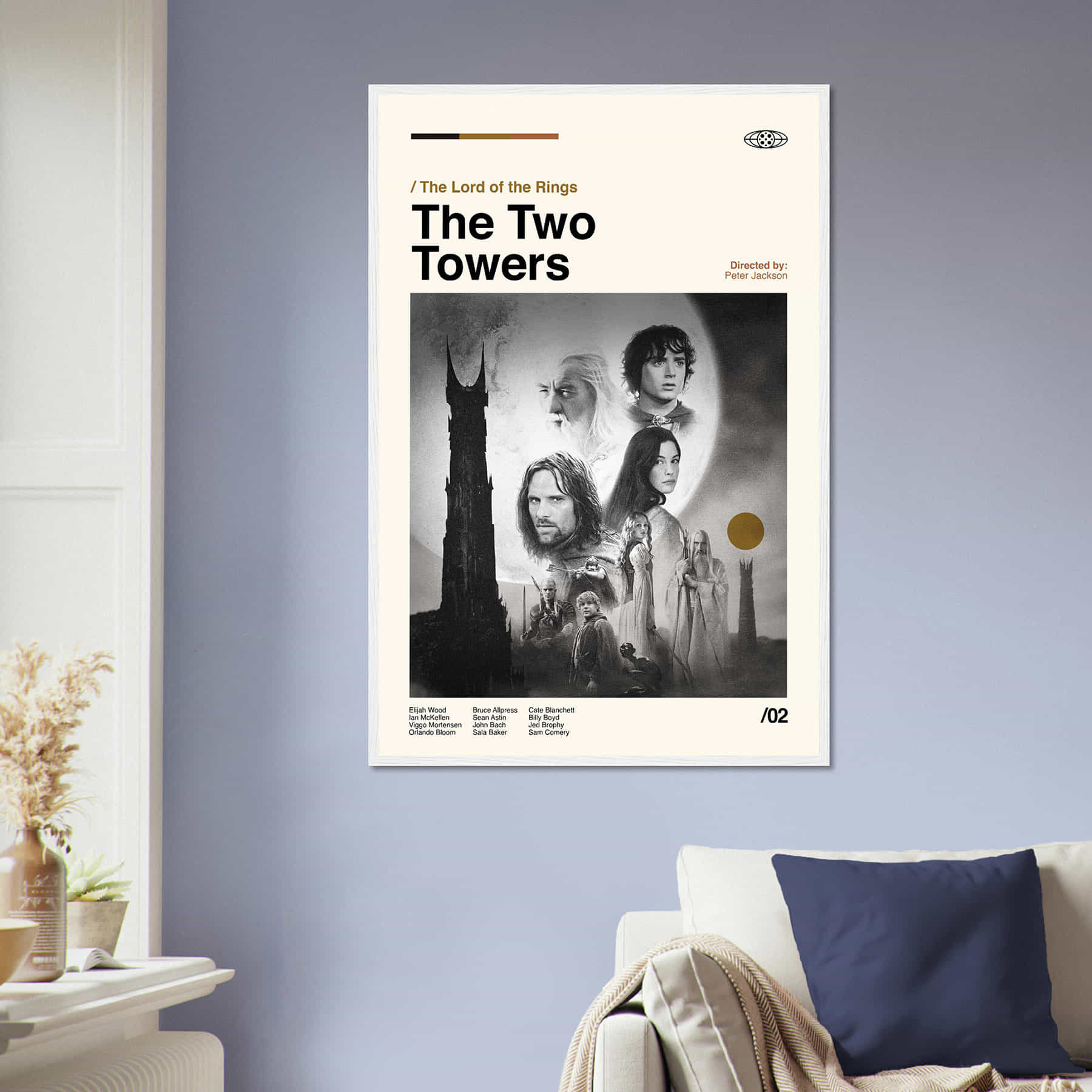 The Two Tower Poster, The Two Tower Movie, Movie Poster - Citiesbox
