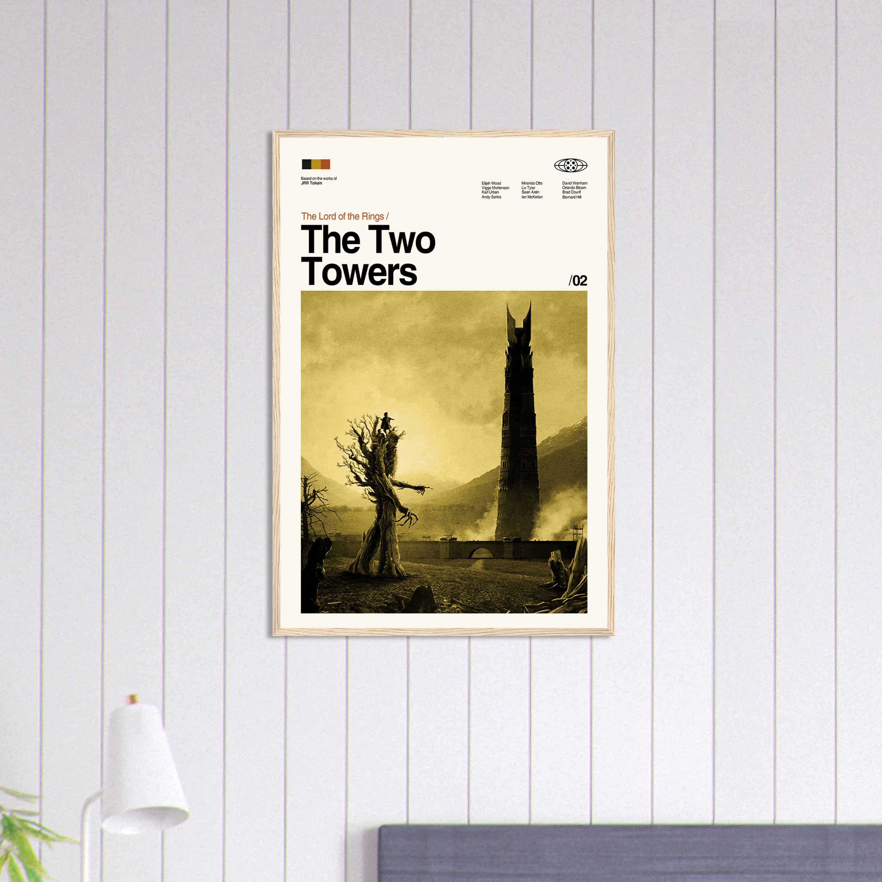 The Two Towers Poster, The Lord Of The Rings Poster, Peter Jackson Film ...