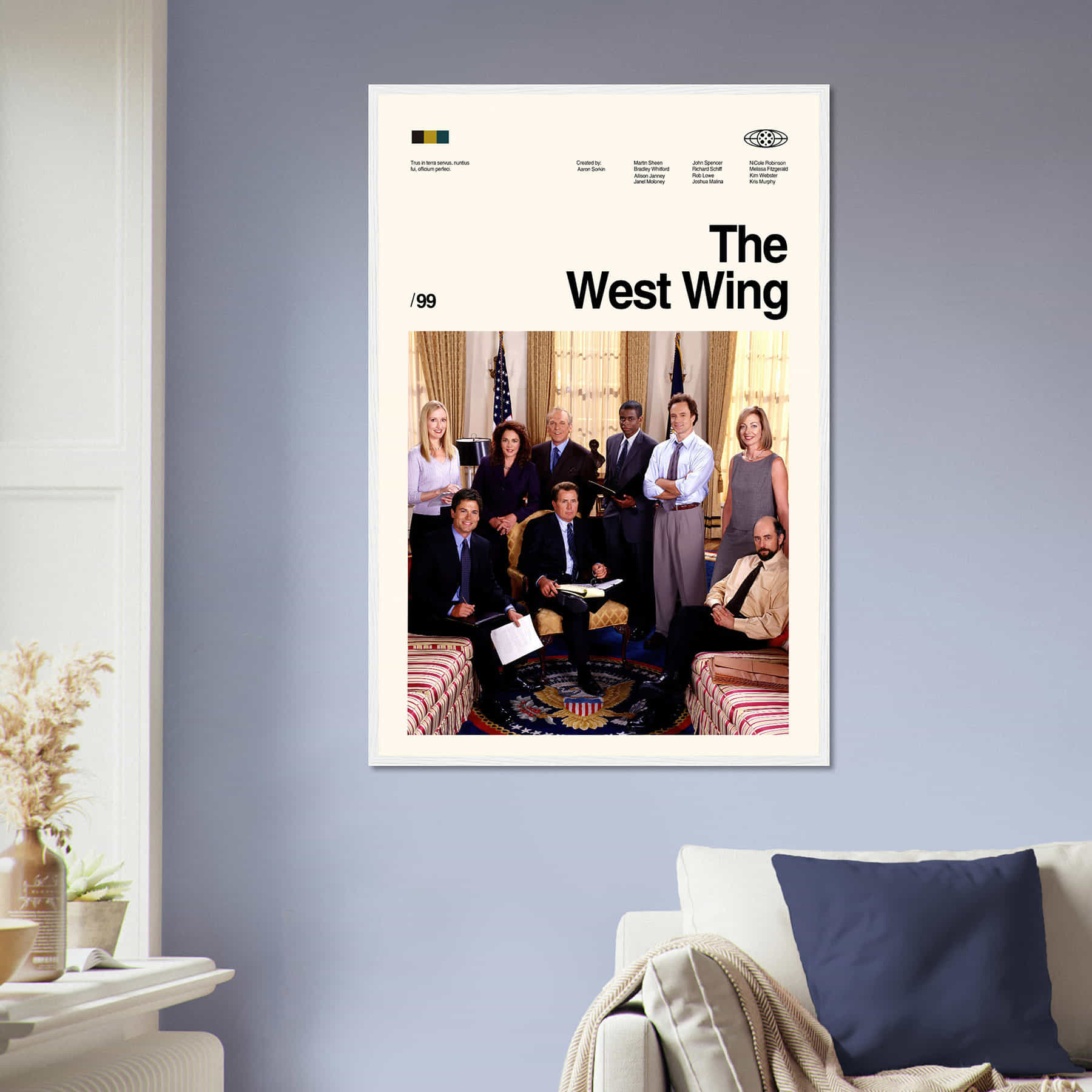 The West Wing Movie Poster, The West Wing Poster, Aaron Sorkin - Citiesbox