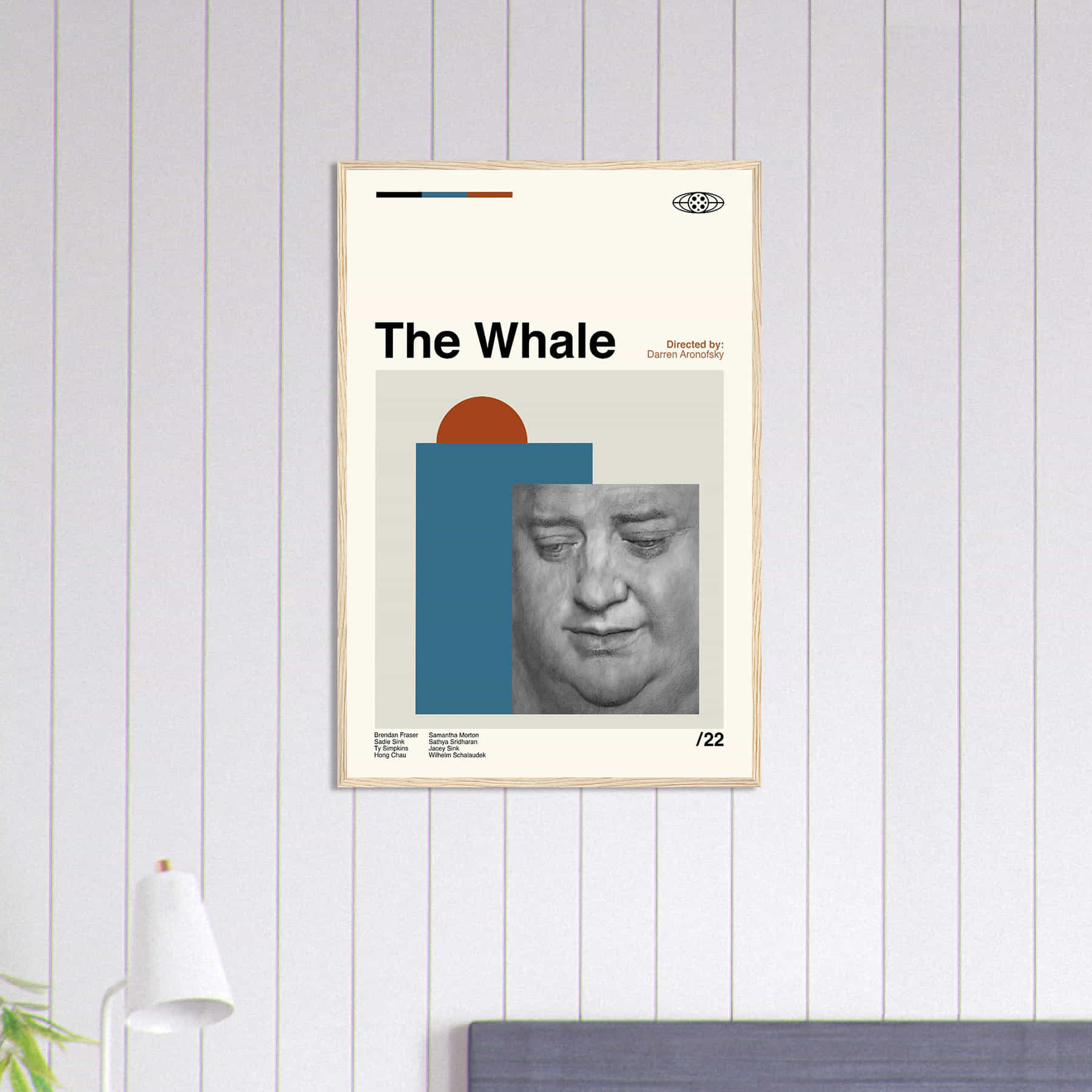 The Whale Poster, The Whale Print, Minimalist Poster - Citiesbox
