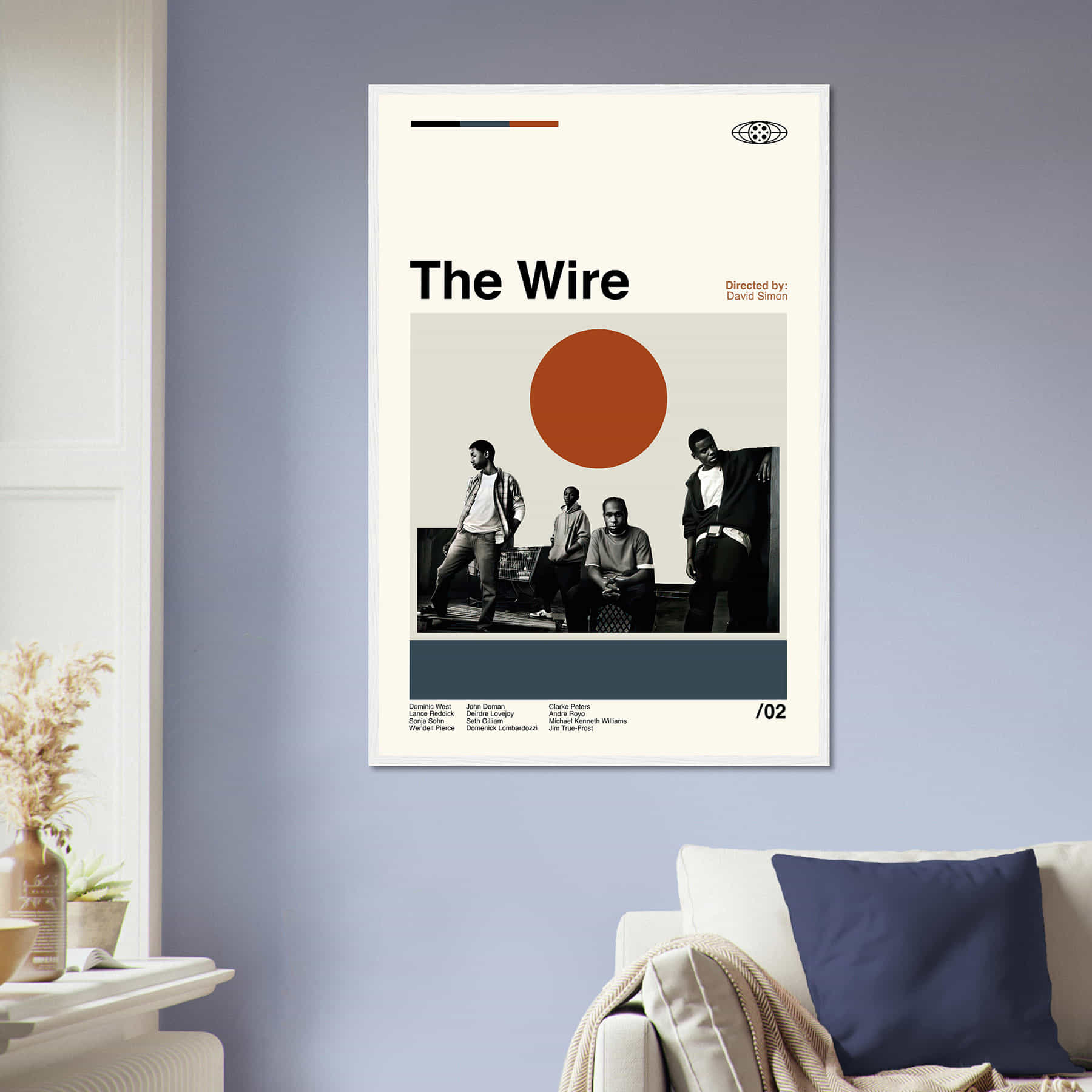 The Wire Poster, The Wire Print, Minimalist Poster - Citiesbox