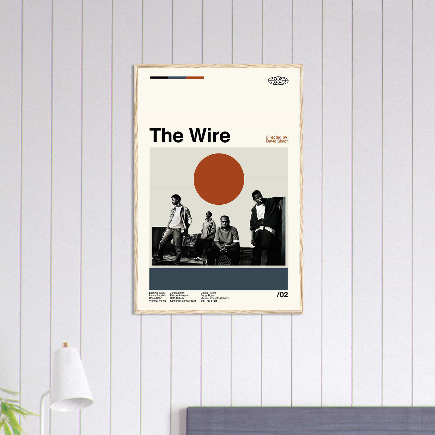 The Wire Poster, The Wire Print, Minimalist Poster - Citiesbox
