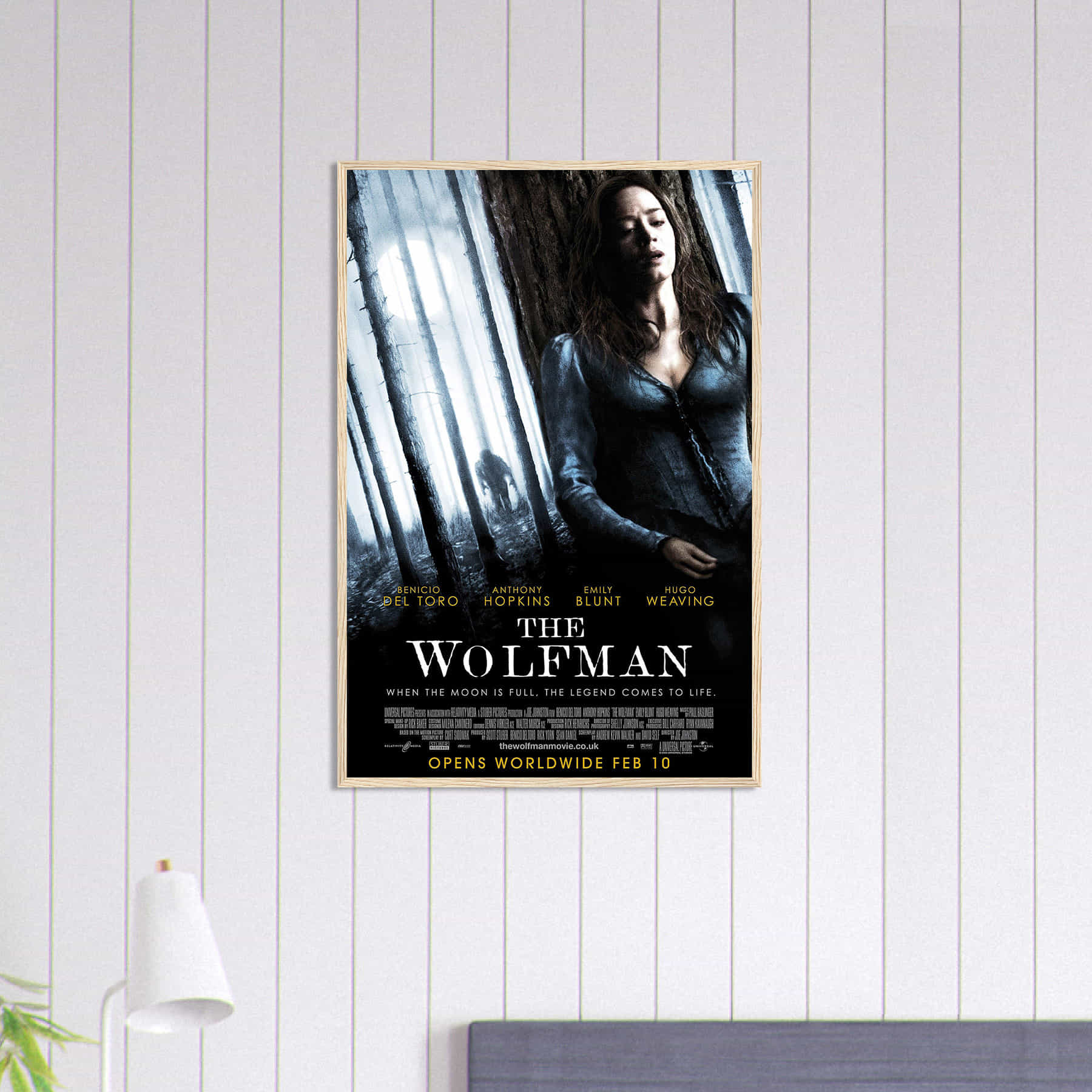 The Wolfman Movie Poster, The Wolfman (2010) Classic Vintage Film ...