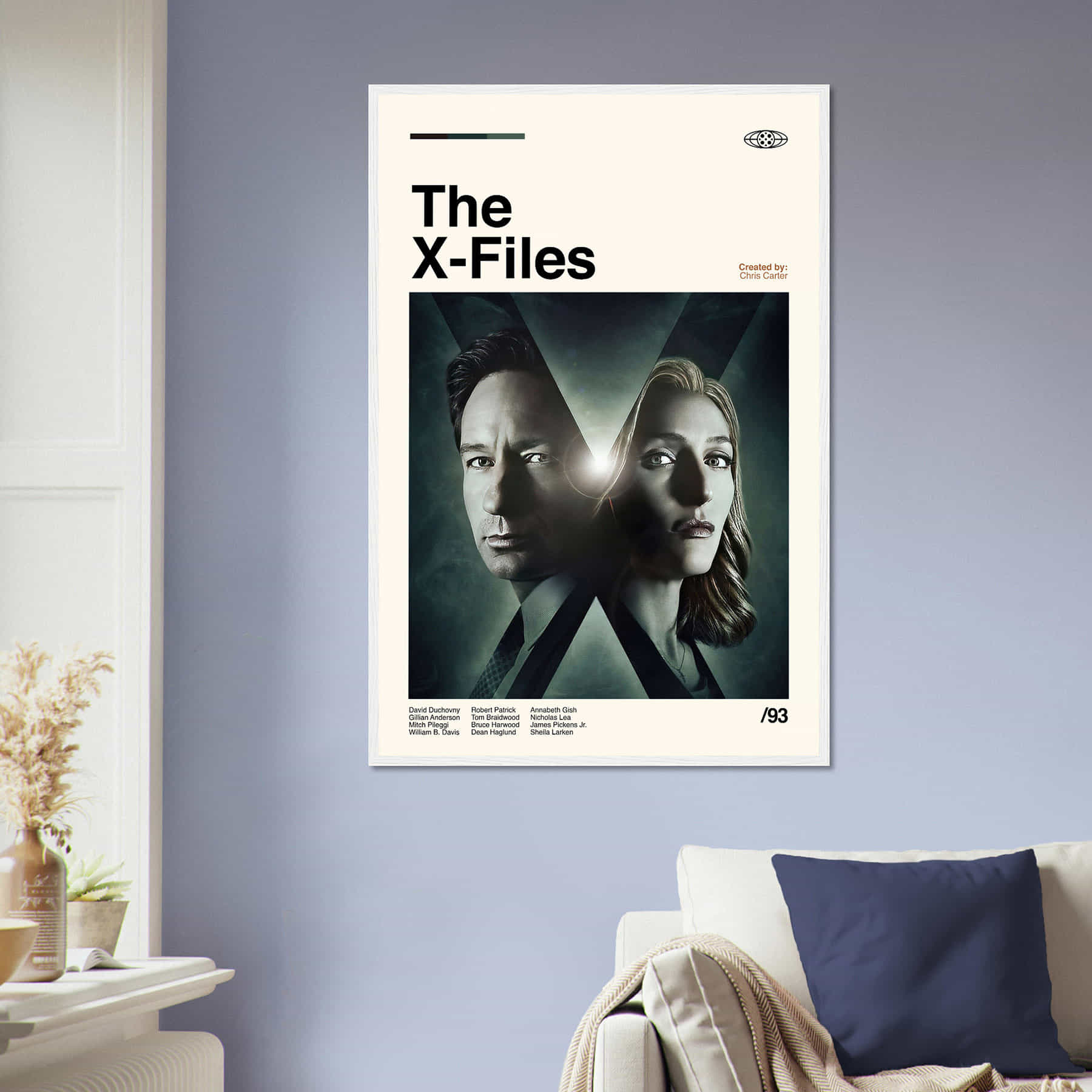 The X Files Movie Poster, The X Files Poster, Abstract Poster - Citiesbox