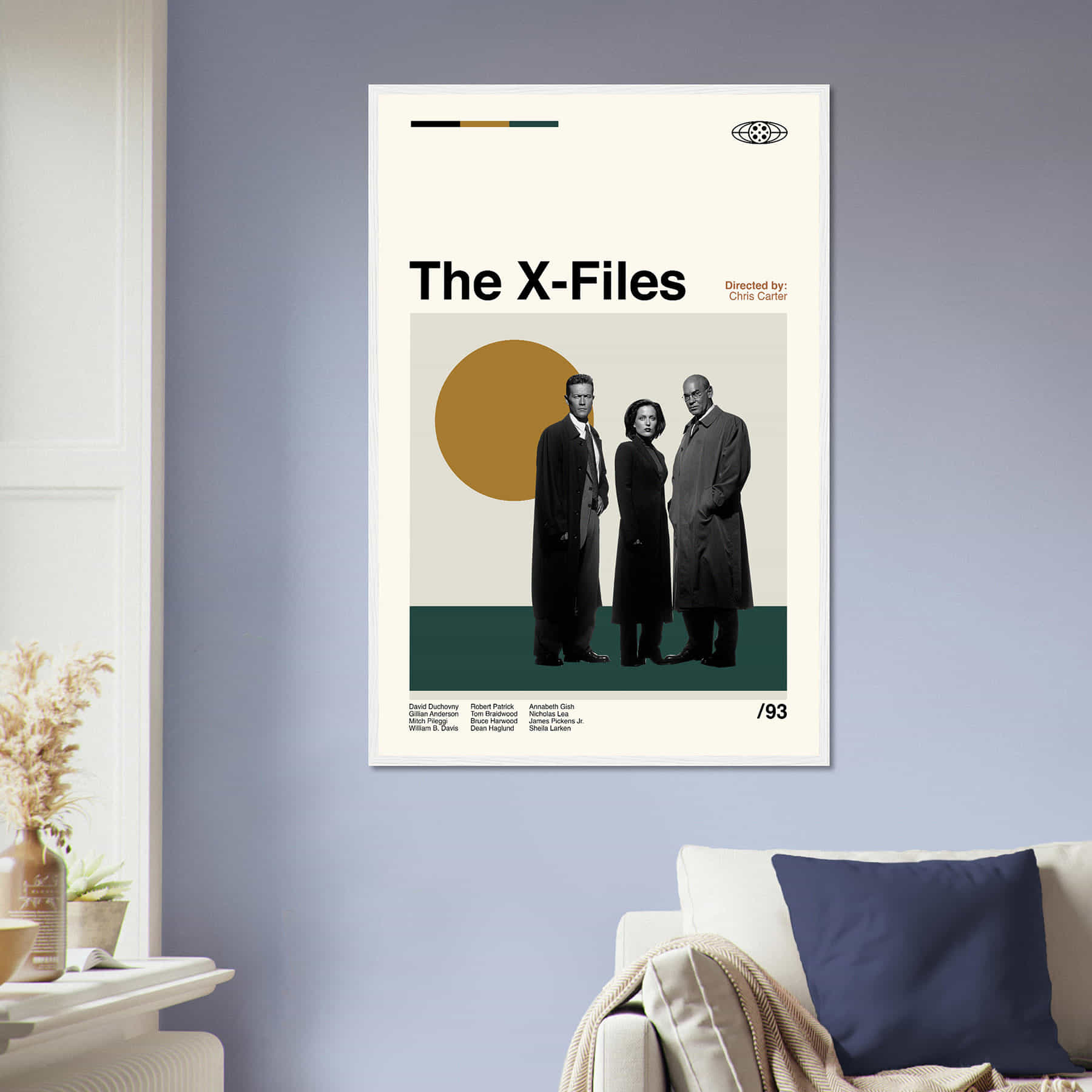 The X-Files Poster, Chris Carter, Minimalist Poster - Citiesbox