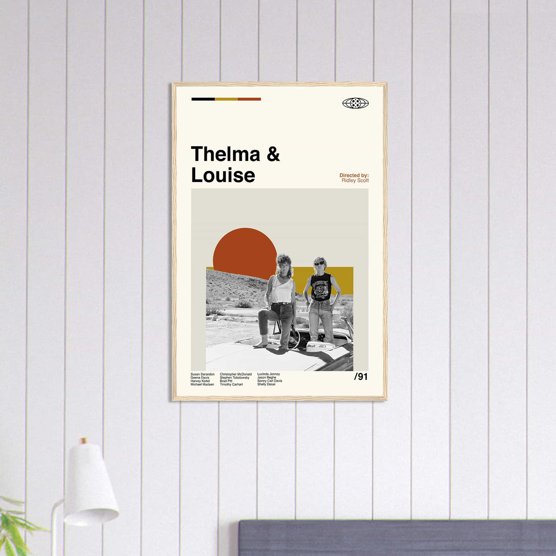 Thelma And Louise Poster, Ridley Scott, Retro Movie - Citiesbox