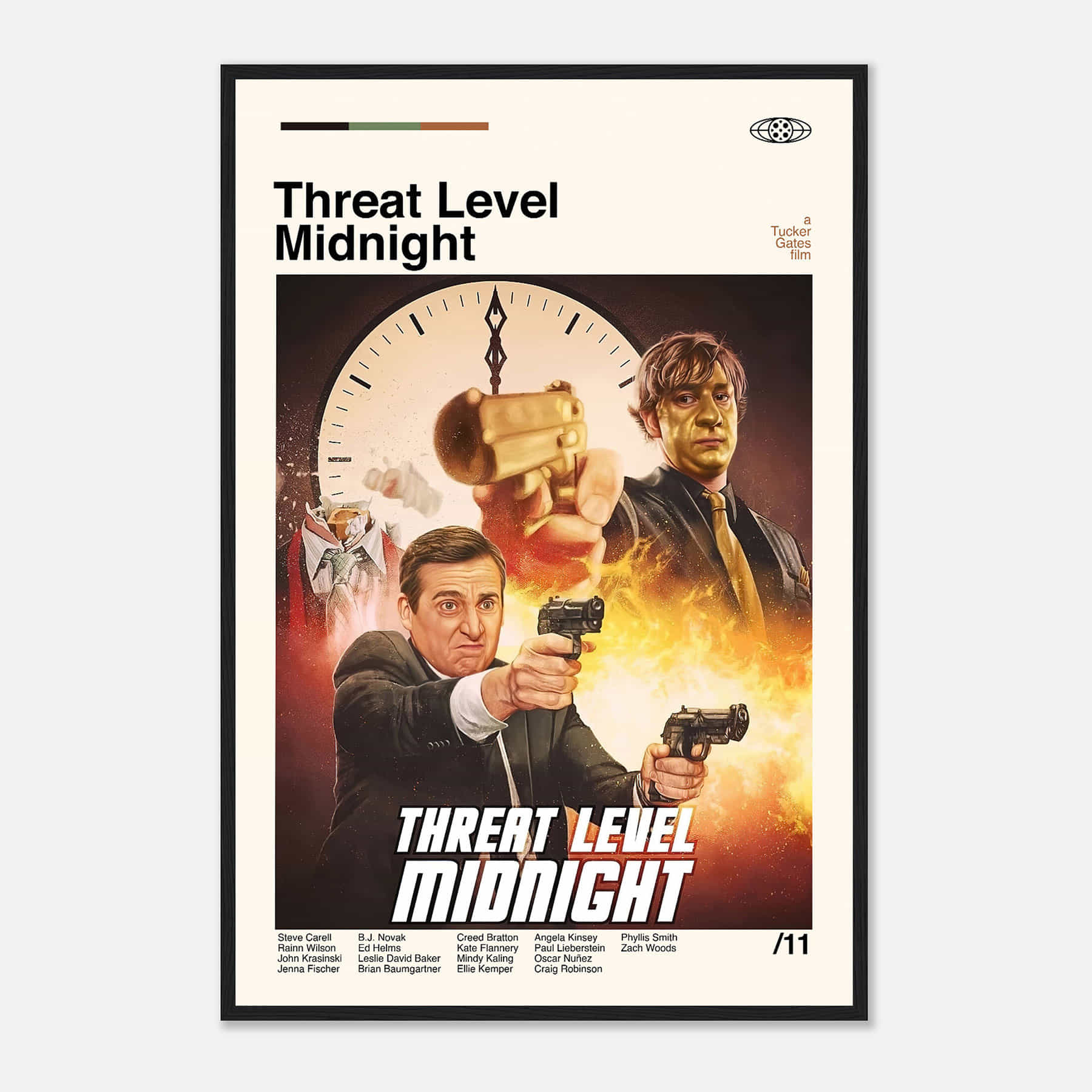 Threat Level Midnight Movie Poster, Threat Level Midnight Print ...